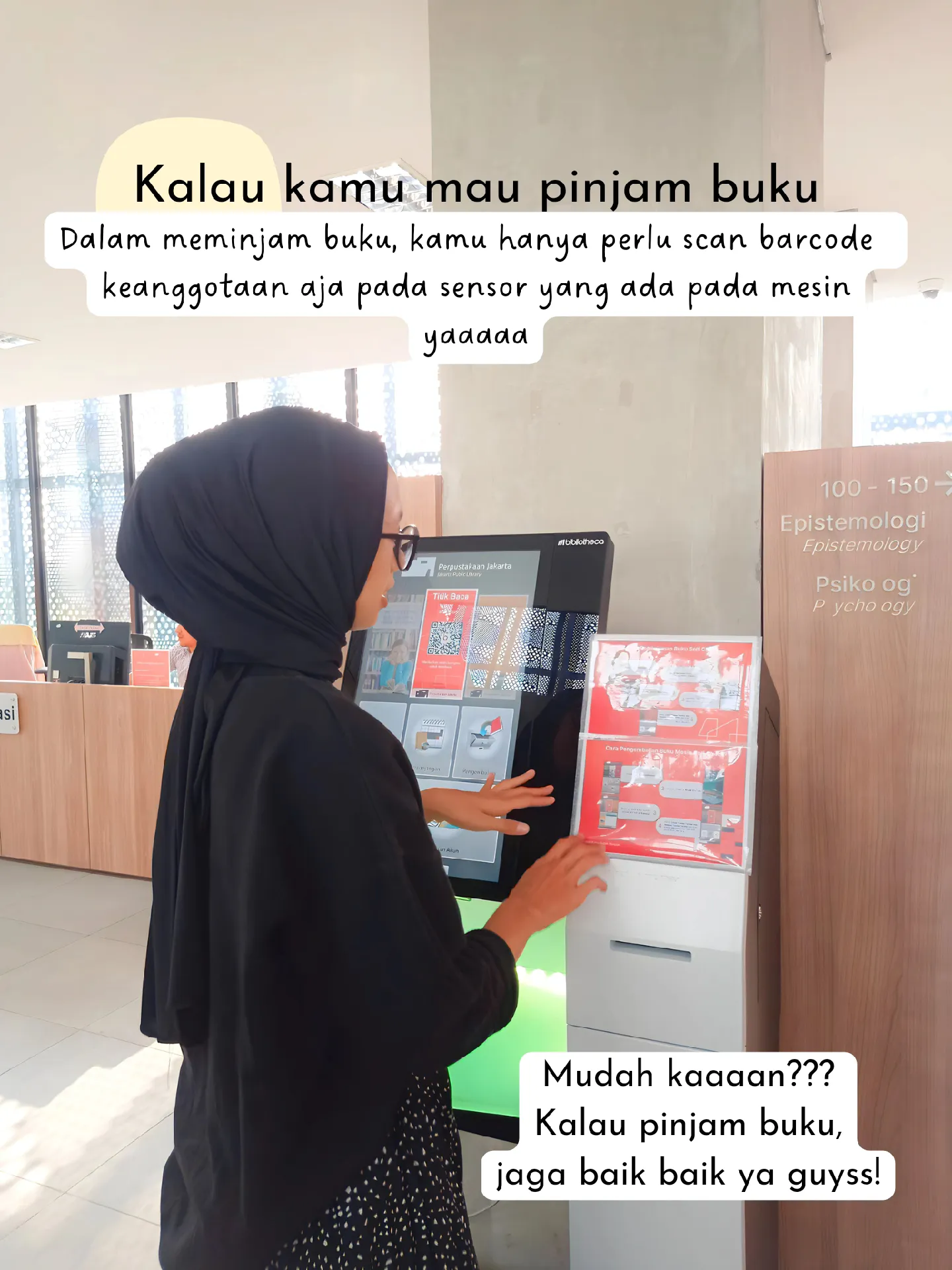 Tutorial Meminjam Buku di Perpus Jakarta📚 | Galeri diposting oleh ...