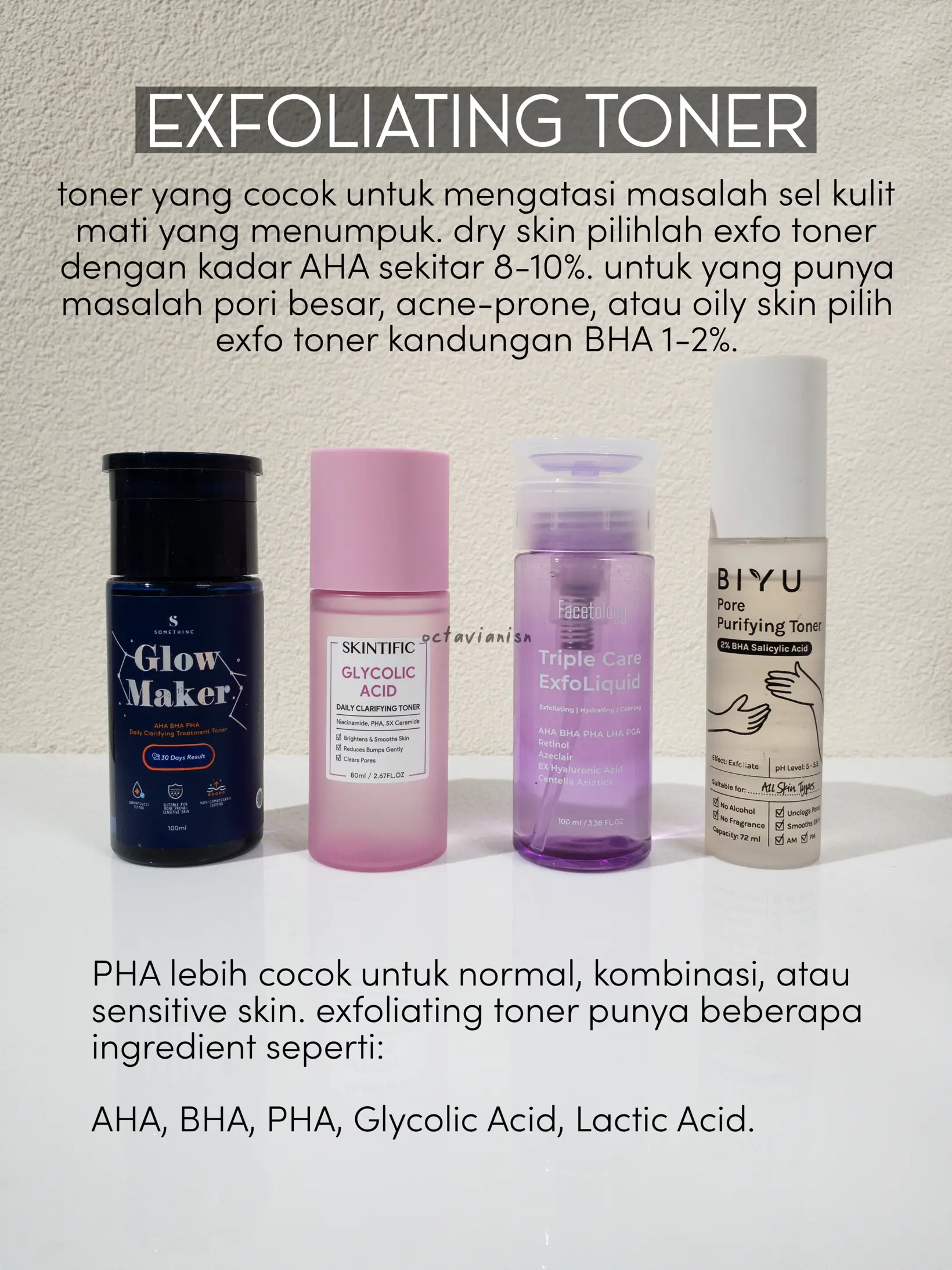 tips memilih toner sesuai kebutuhan kulit | Galeri diposting oleh pioo ...