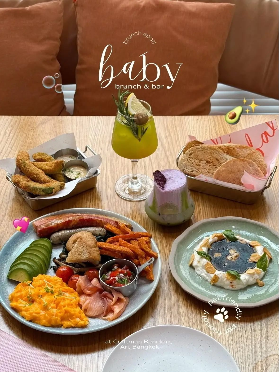 Brunch Spot! at Baby Bar | แกลเลอรีที่โพสต์โดย ppattysrp | Lemon8