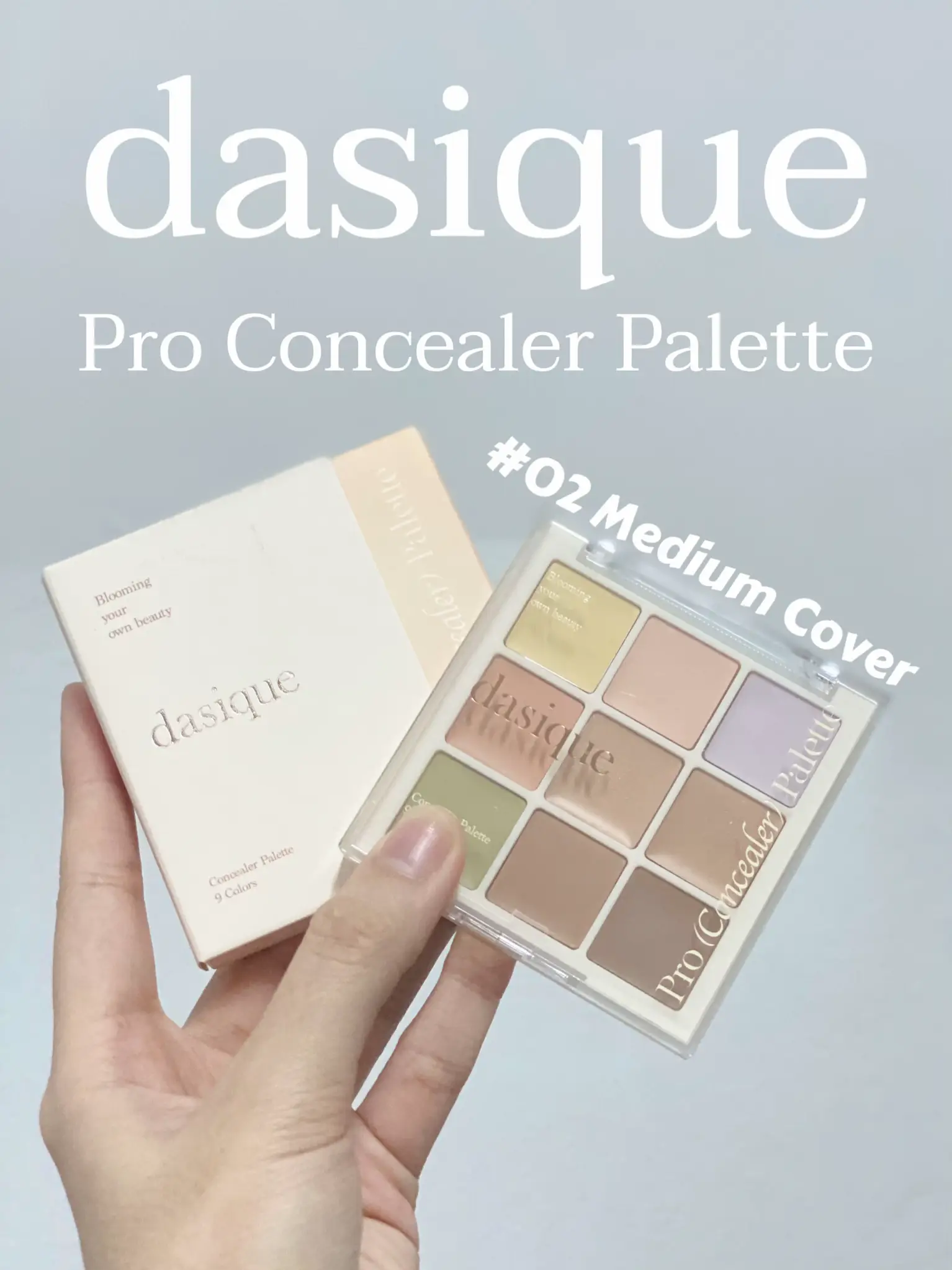 Dasique Pro Concealer Palette💓#02 Medium Cover🫶🏻🏄🏻‍♀️ | Gallery posted by llantan | Lemon8