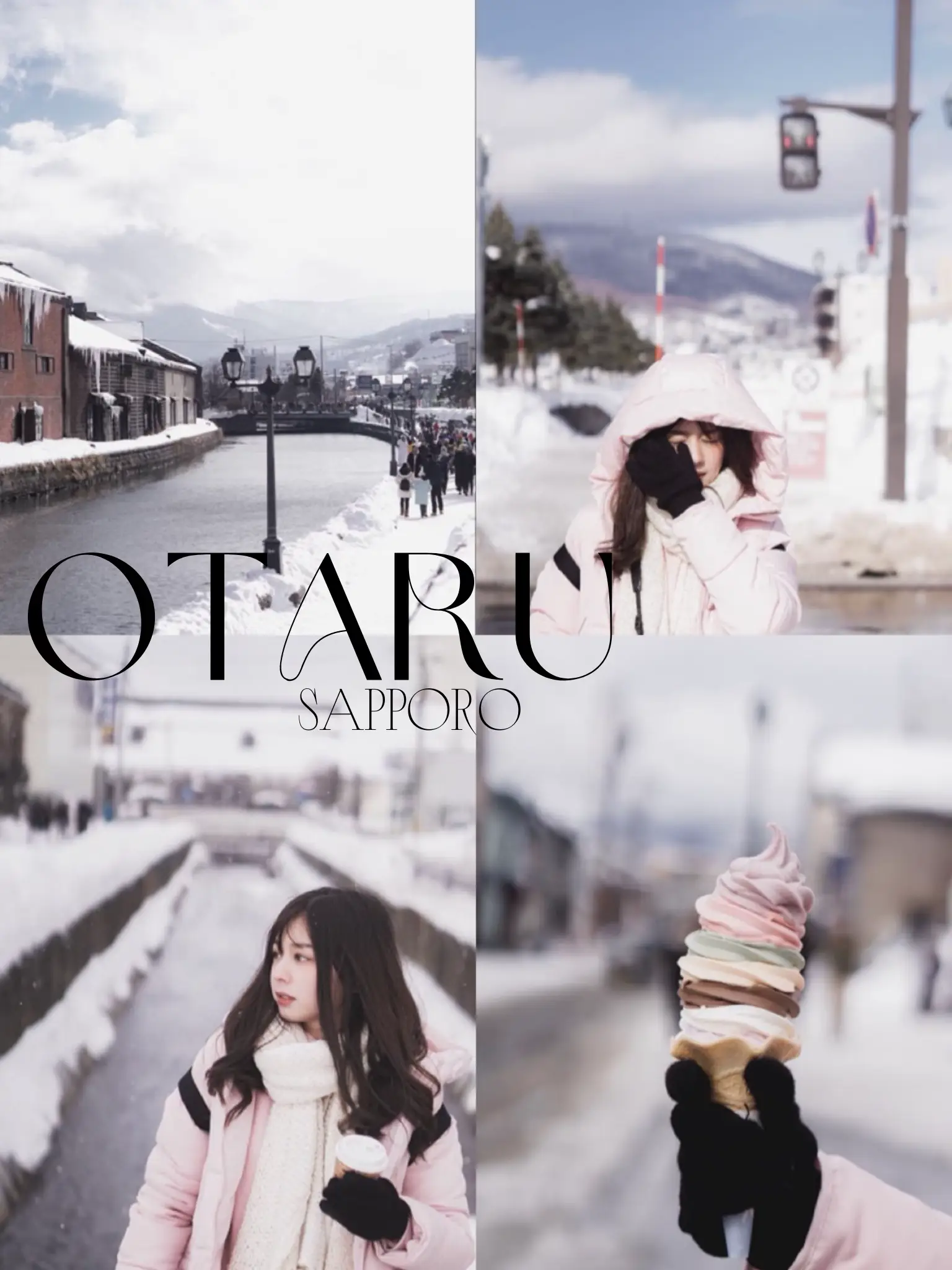 Otaru หิมะแบบสะใจจ 😊 | แกลเลอรีที่โพสต์โดย ________.nut | Lemon8