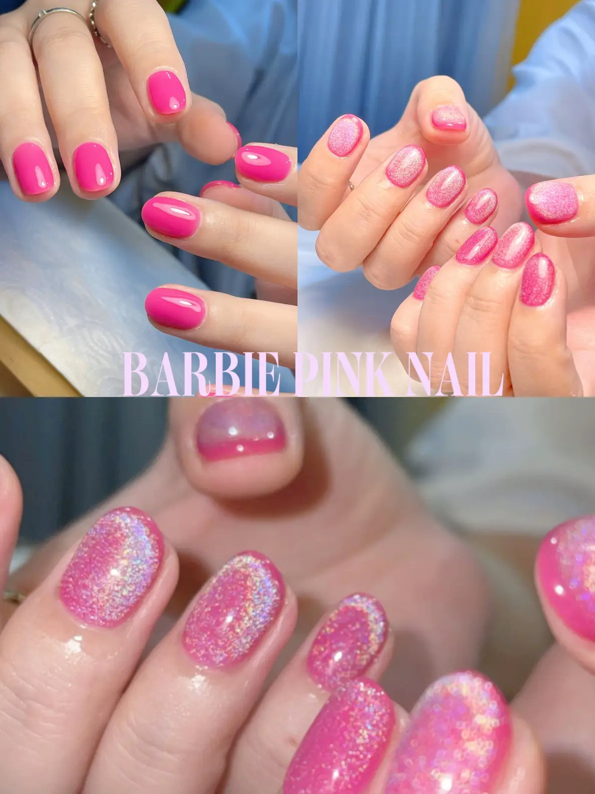 BARBIE PINK NAIL🌸💖 | แกลเลอรีที่โพสต์โดย yepmama🍋 | Lemon8