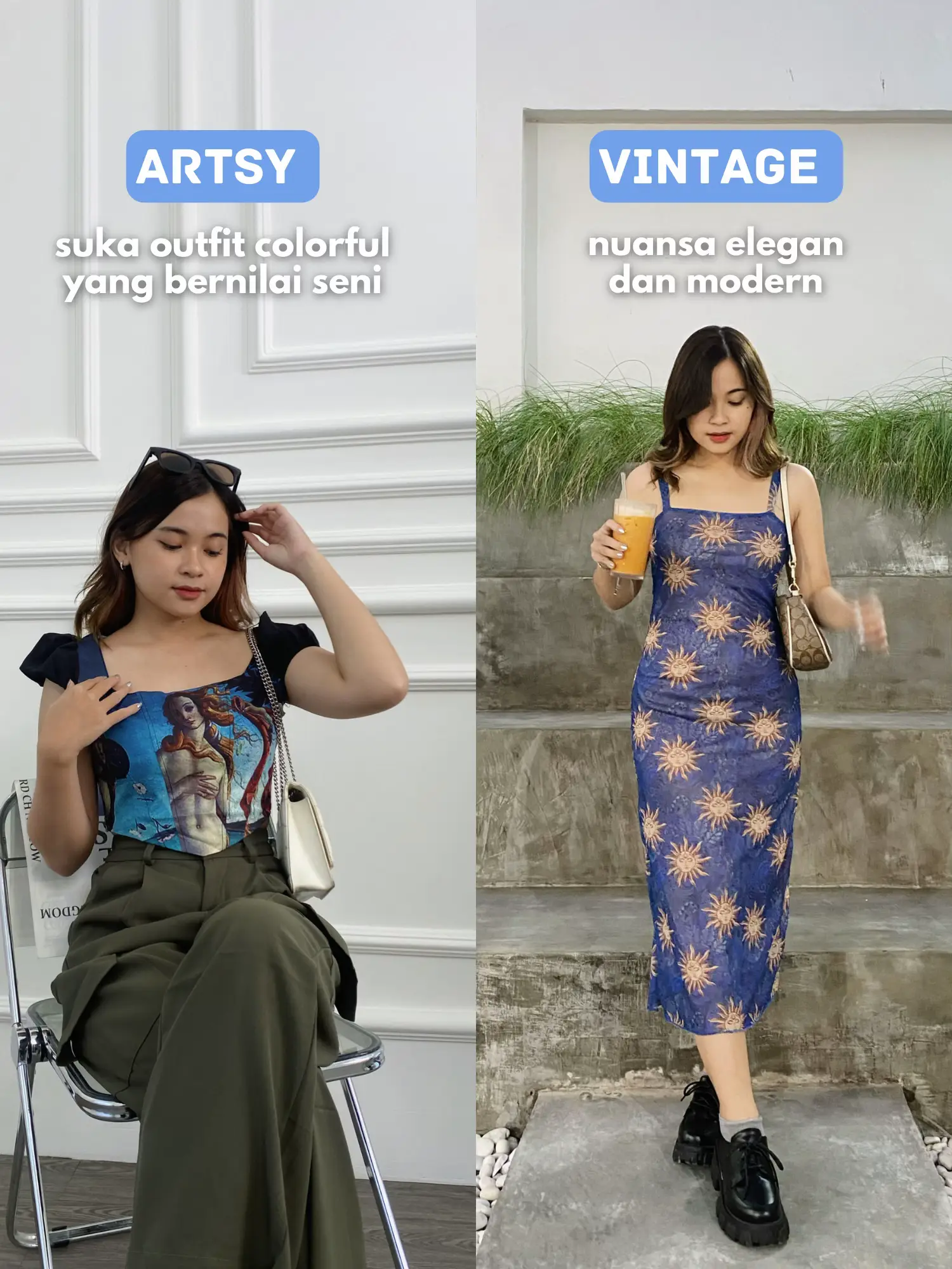 9 jenis Fashion Look | Galeri diposting oleh Lexa’s here | Lemon8