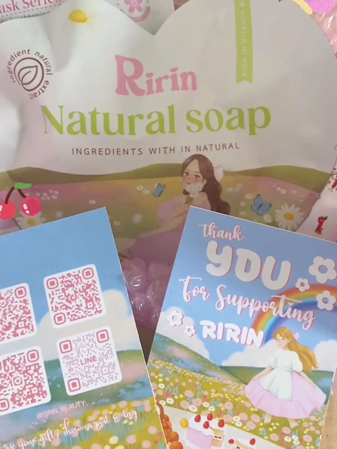 CREAMYพามาลอง Ep.56 - Unbox สบู่รูปหัวใจ 💖🌿 | วิดีโอที่เผยแพร่โดย creamlektua | Lemon8