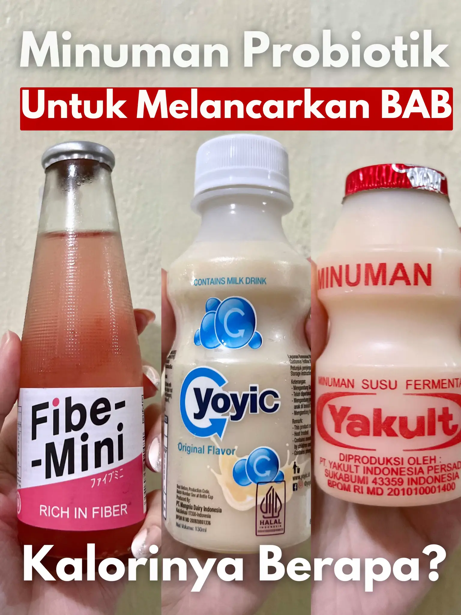 STOP JADIKAN MINUMAN PROBIOTIK INI UTK DIET‼️ | Galeri diposting oleh ...