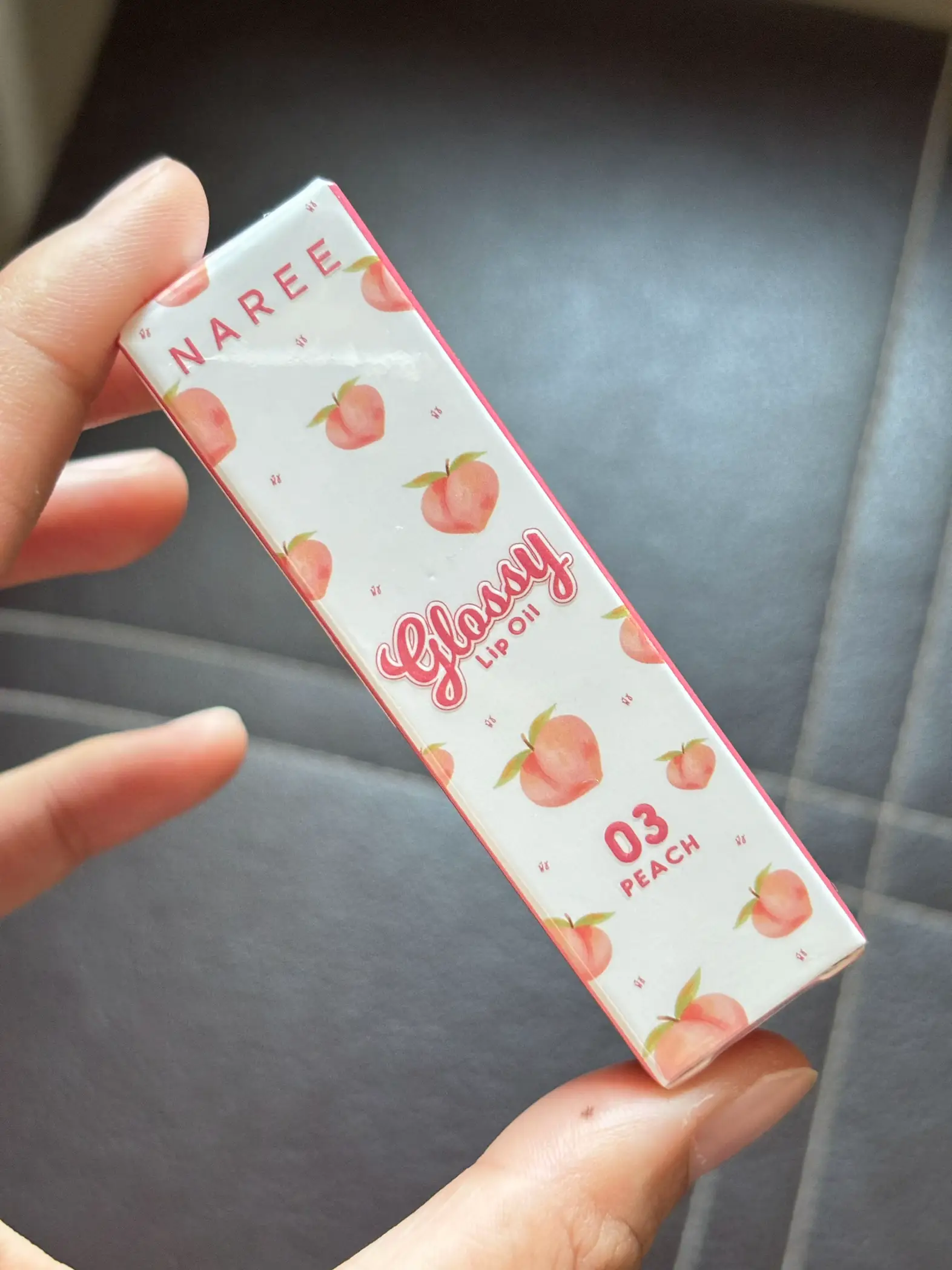 Naree Glossy lip oil 03 peach 🍑 | แกลเลอรีที่โพสต์โดย Na Dear | Lemon8