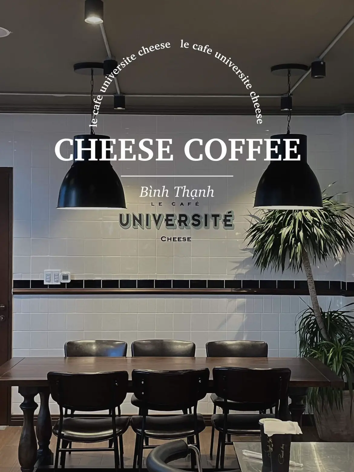 Có một CHEESE COFFEE siu ngầu khu Bình Thạnh ⚫️⚪️ | Bộ sưu tập do xoài ăn quoài 🥭 đăng | Lemon8