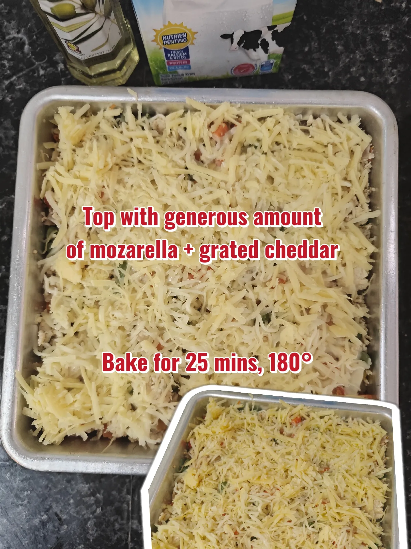 Bread Lasagna using leftover bread | Galeri diposting oleh Luc45 | Lemon8