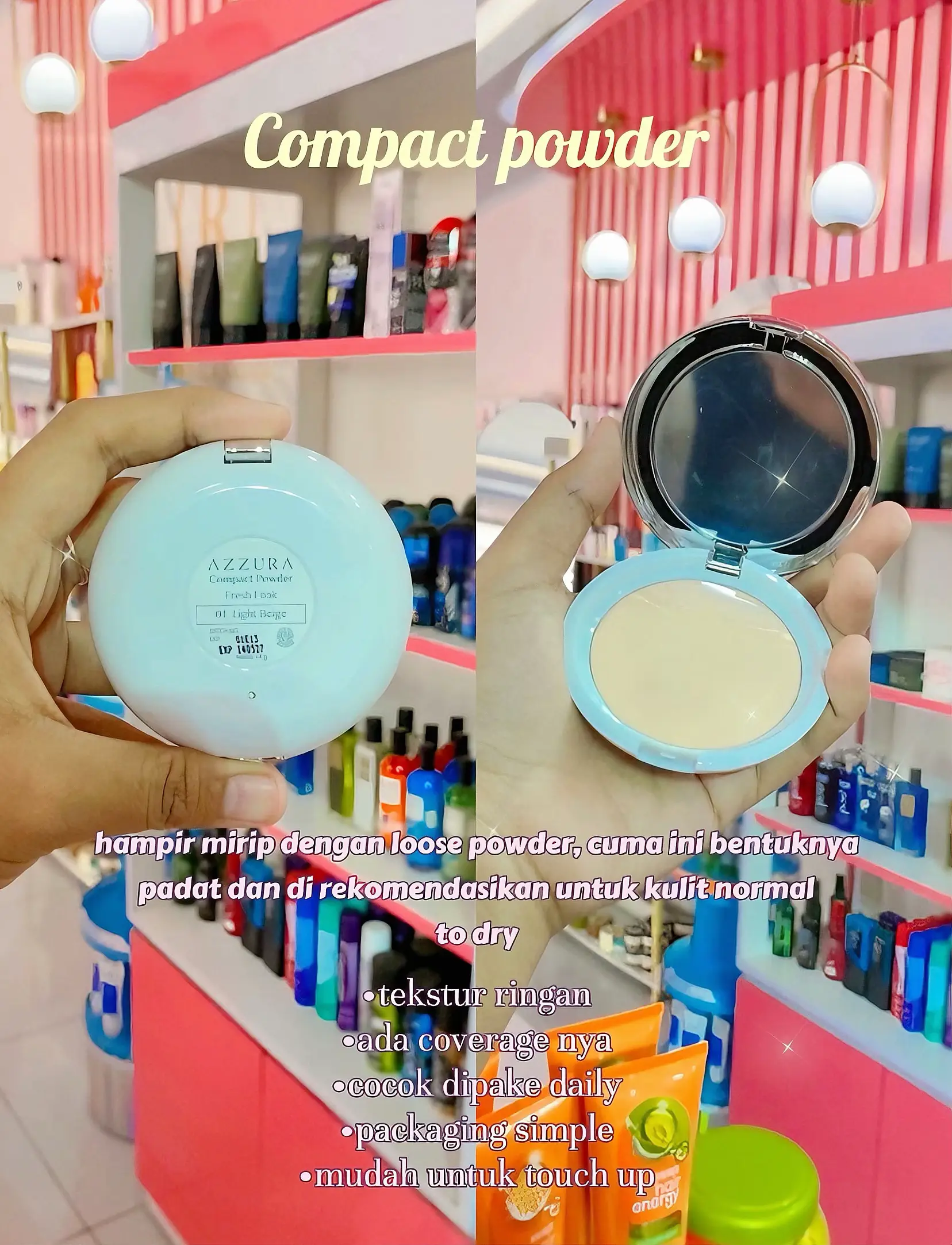 ULAS PERBEDAAN BEDAK AZZURA⁉️ | Galeri diposting oleh rafacosmetics.id ...