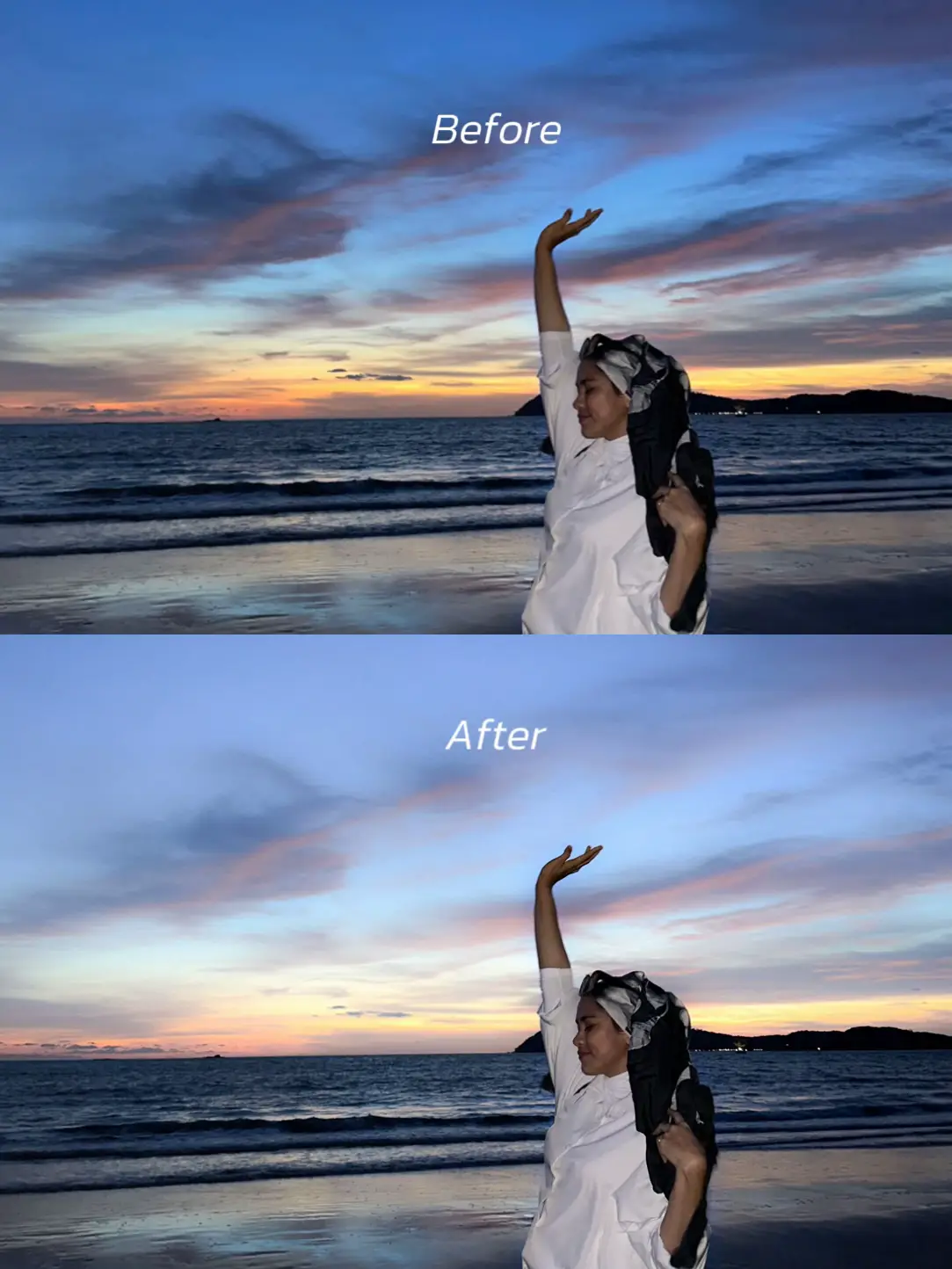 How To Make Your Skies Look Dreamy in Lightroom ☁️ | Galeri disiarkan ...
