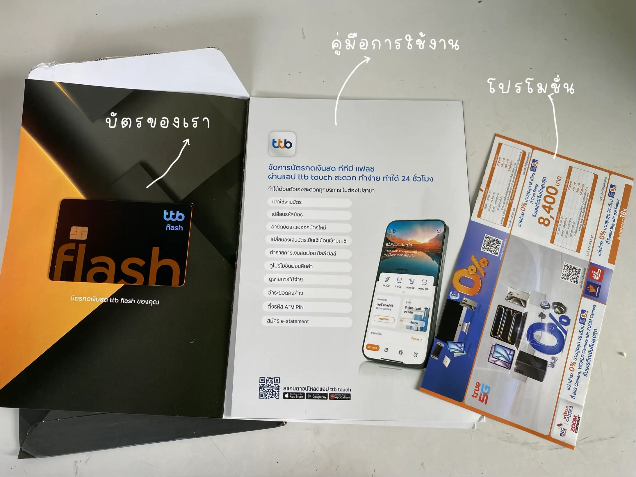 สมัครบัตรบัตรกดเงินสดTTB FLASH อนุมัติไวเวอร์! ผ่อน0%36เดือน | แกลเลอรีที่โพสต์โดย รู้น่ะว่าอ้วน ...