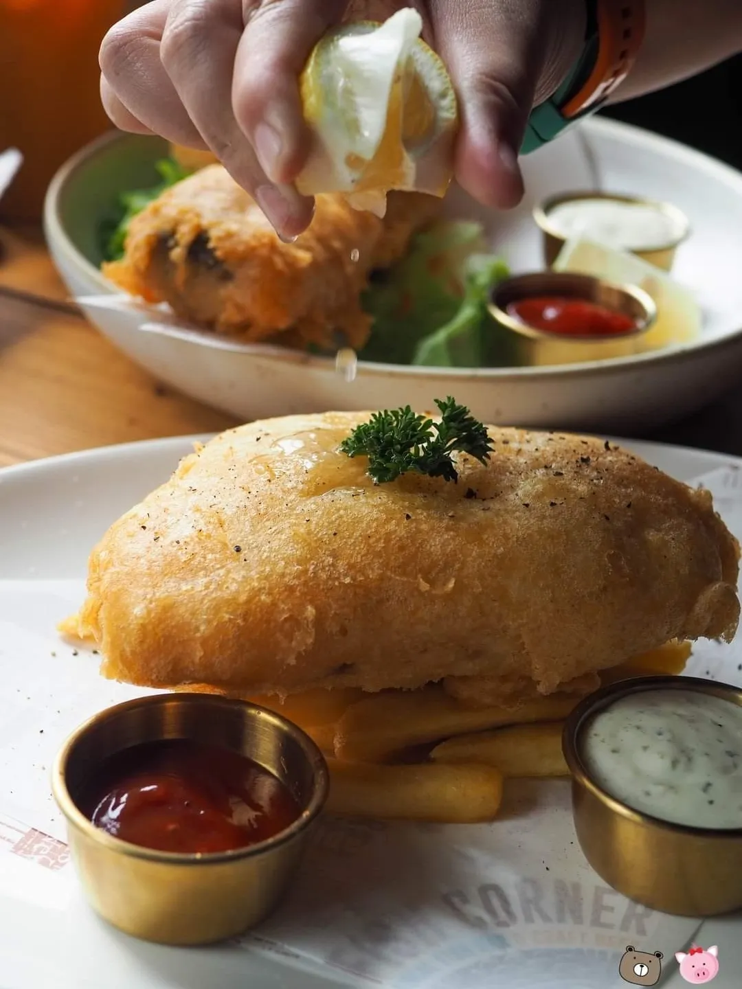 Fish&Chip หัวใจไทย พิกัดแยกบางรัก | แกลเลอรีที่โพสต์โดย Meepainai | Lemon8