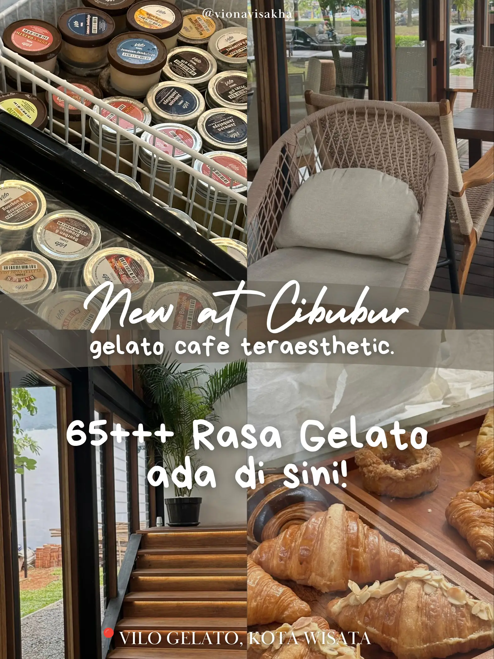 YG BARU DI CIBUBUR‼️ADA 65+++ RASA GELATO DISINI😱 | Galeri diposting oleh Viona Visakha | Lemon8