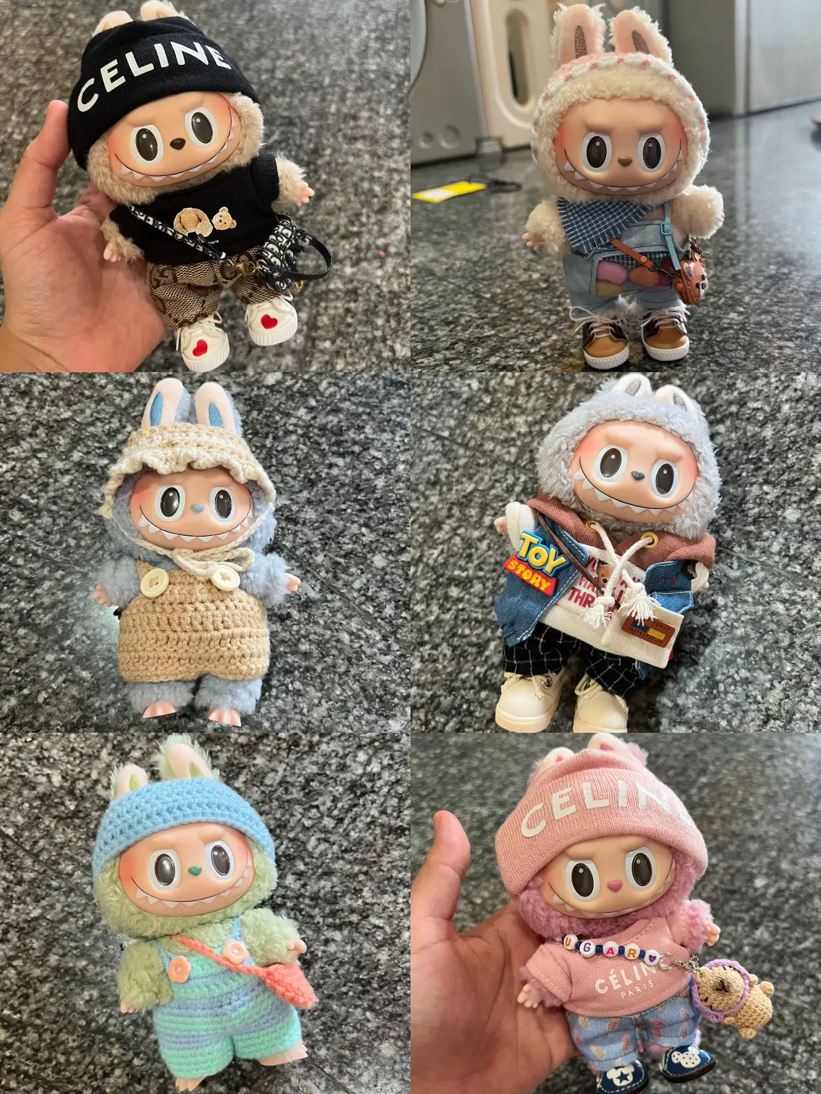 แกะกล่อง Labubu Gangster ทั้ง 6 ตัวของช้านนนน 🤎💛🩶🩵💚🩷😱 | แกลเลอรีที่ ...