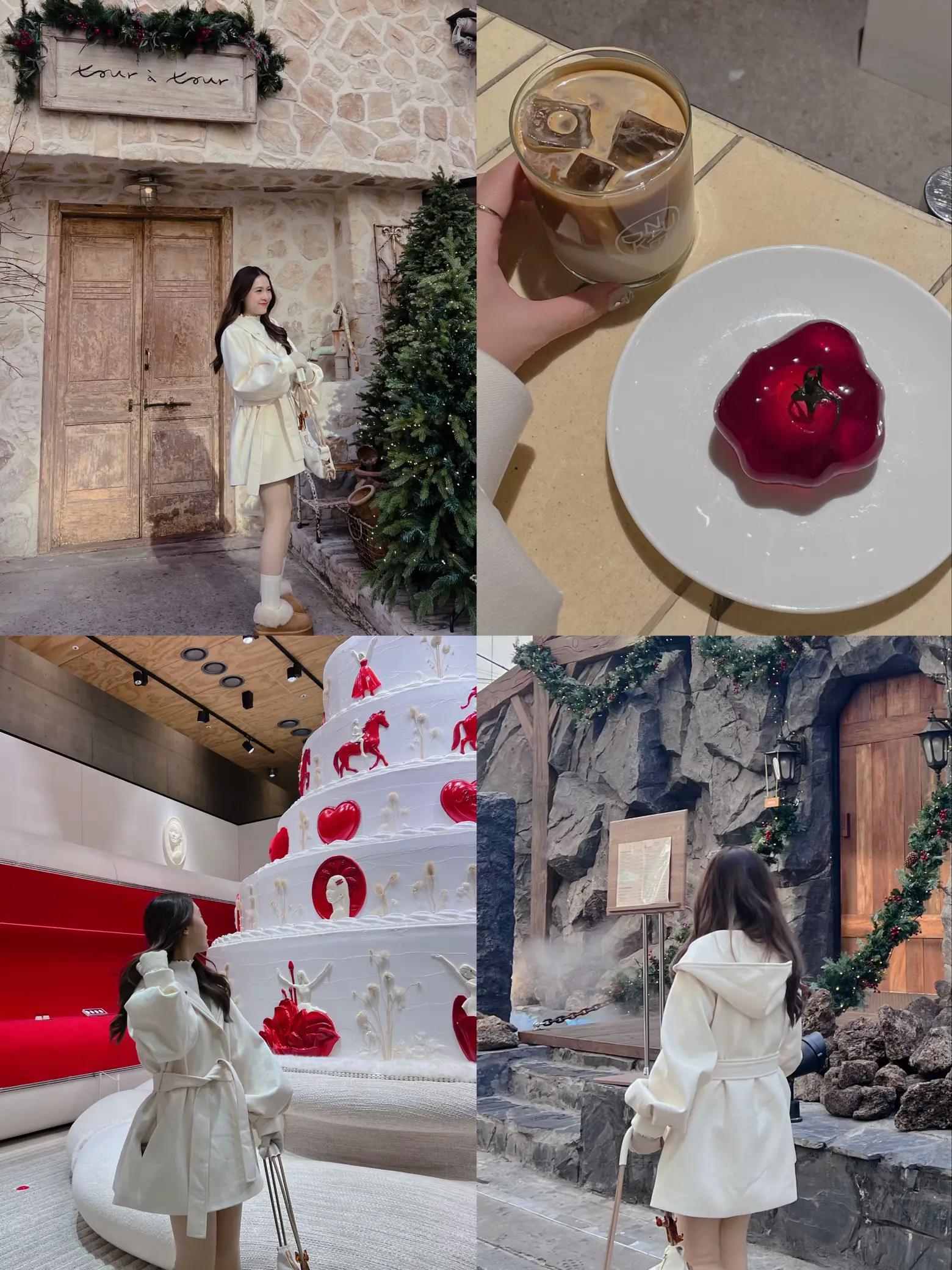 ootd in seoul (december) ️🎄🎅🏻☕️ | แกลเลอรีที่โพสต์โดย ciincynn | Lemon8