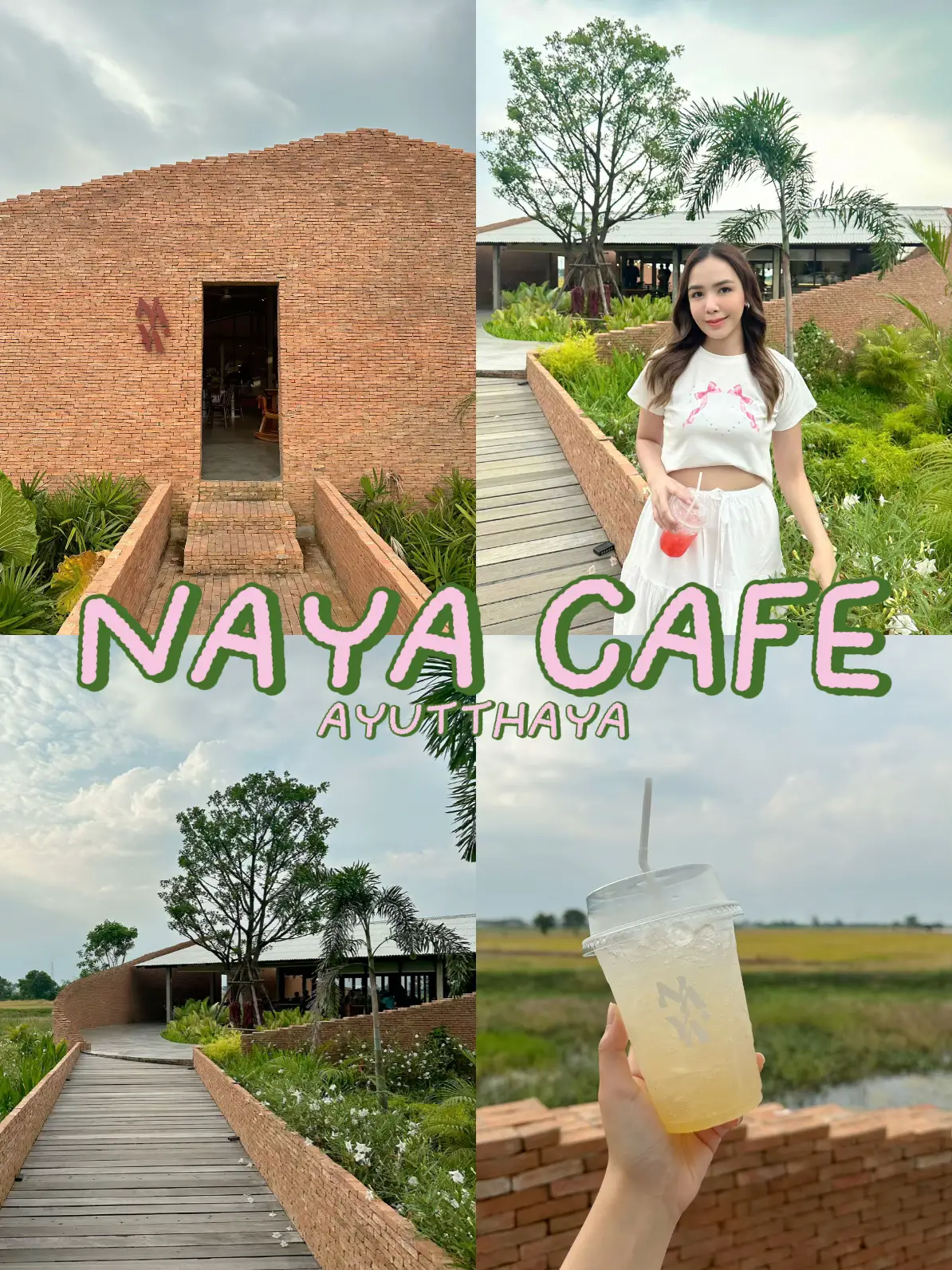 NAYA CAFE | คาเฟ่อยุธยา🌤️ ️ | แกลเลอรีที่โพสต์โดย hello world | Lemon8