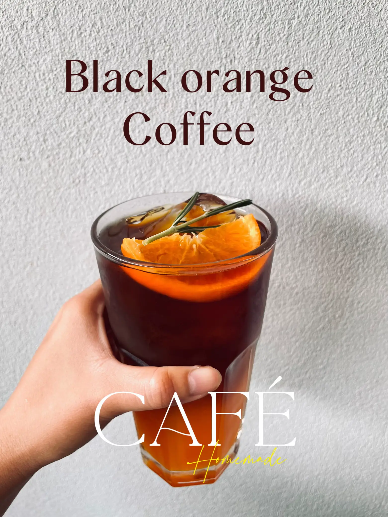 Black orange coffee 🍊(อเมริกาโน่ส้ม) | แกลเลอรีที่โพสต์โดย ฿ m¥se1f ...