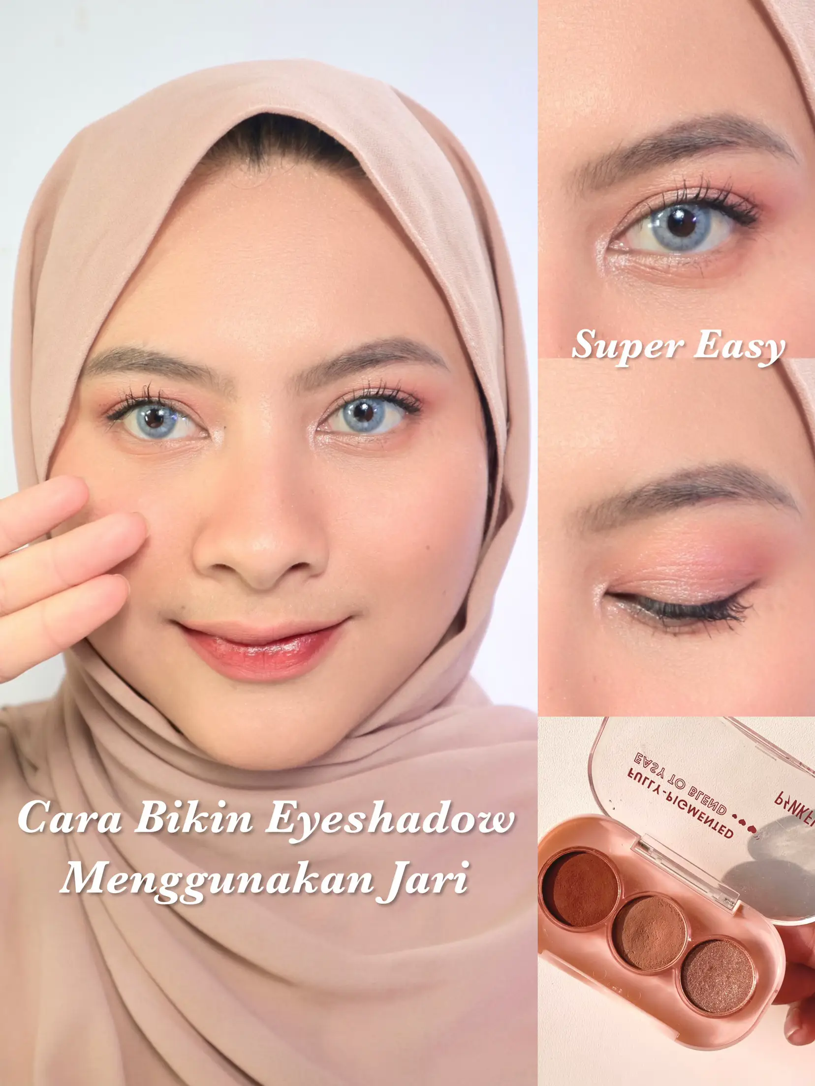 EYESHADOW PAKAI JARI ️EMANG BAGUS | Video dipublikasikan oleh Lisa🦋🦄 ...