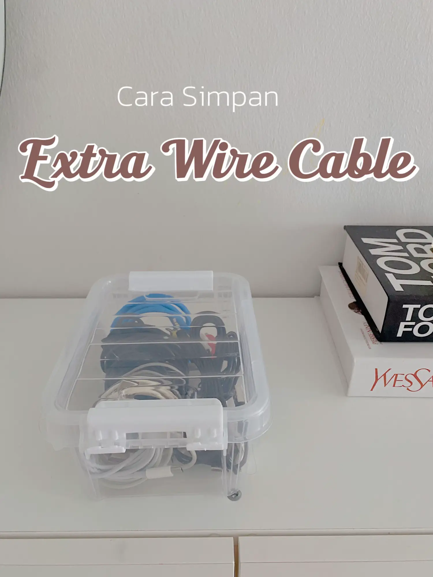 CARA SIMPAN EXTRA WIRE CABLE | Gallery posted by wawadels | Lemon8