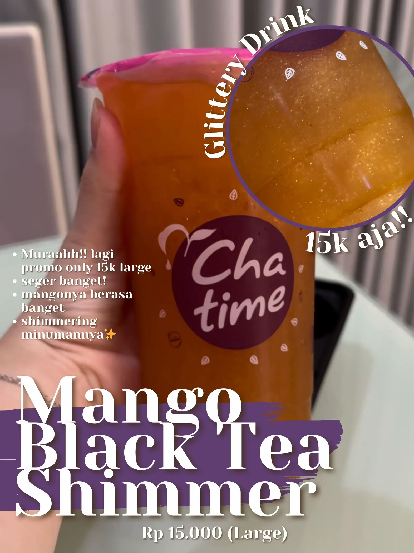 REKOMENDASI MENU FAVORIT CHATIME🧋 ADA YG 15RIBU😱 | Galeri disiarkan ...