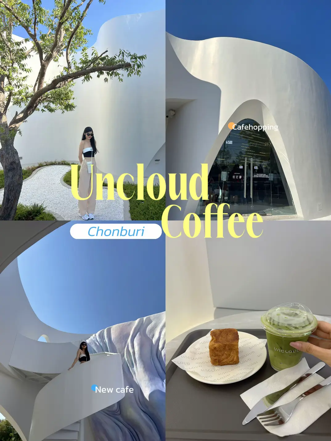 Uncloud Coffee คาเฟ่ใหม่บางแสน ชลบุรี | แกลเลอรีที่โพสต์โดย 'F | Lemon8