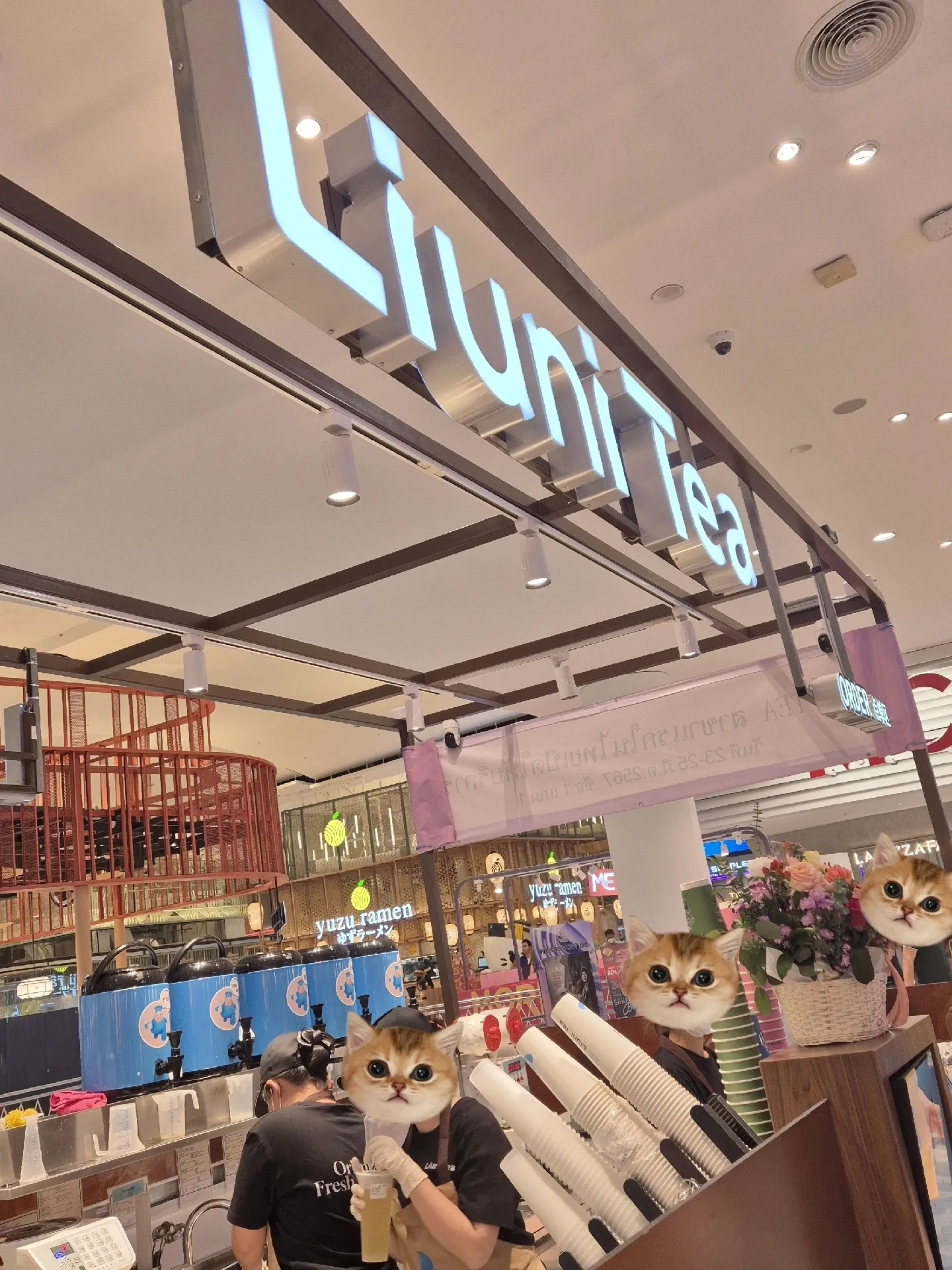 Luini Tea สาขาแรกในไทย | แกลเลอรีที่โพสต์โดย Chaya | Lemon8