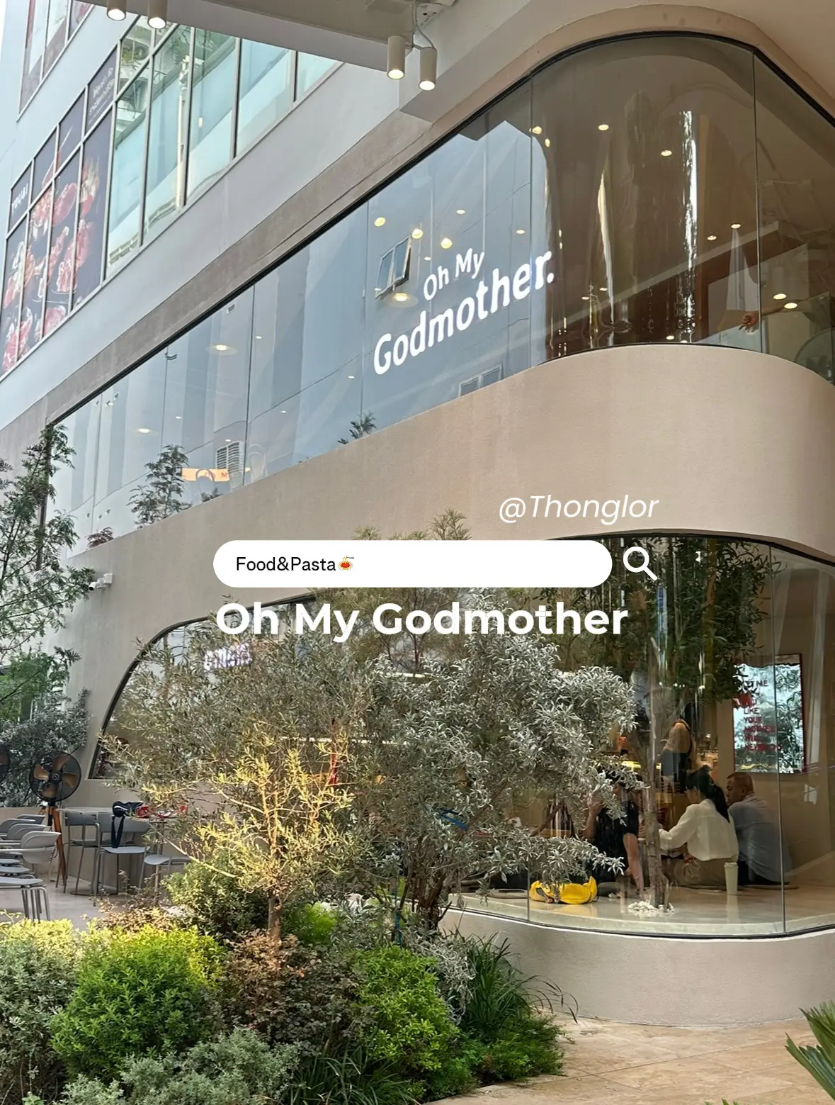 Food&Pasta @thonglor [Oh my godmother]🍝 | แกลเลอรีที่โพสต์โดย noey | Lemon8