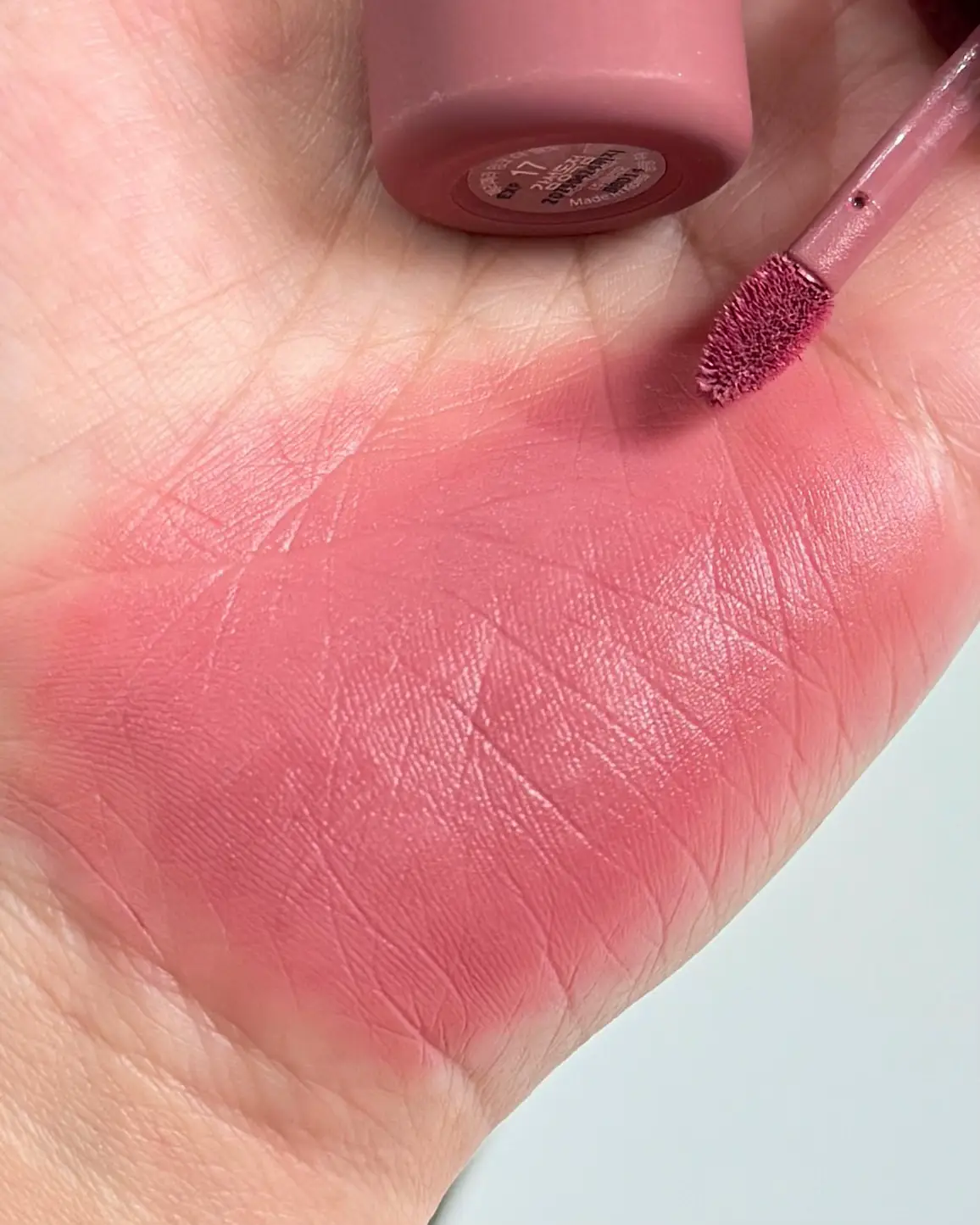 ชมพูนู๊ดที่ถูกต้อง Peripera ink velvet 17 rosy nude | แกลเลอรีที่โพสต์โดย พักรบรีวิว | Lemon8