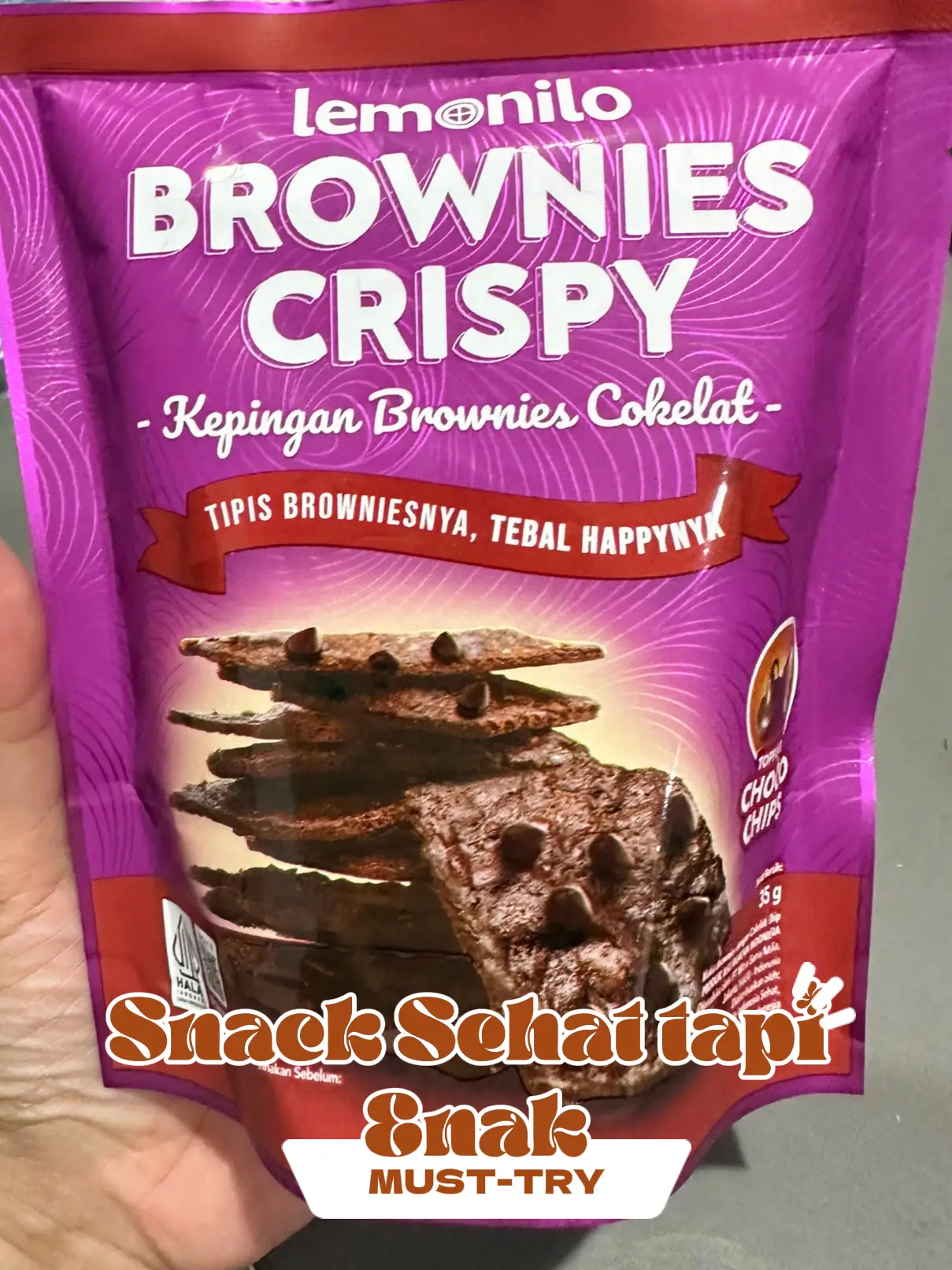 Brownies Crispy, Cemilan enak rendah gluten | Galeri diposting oleh Sindylaras | Lemon8