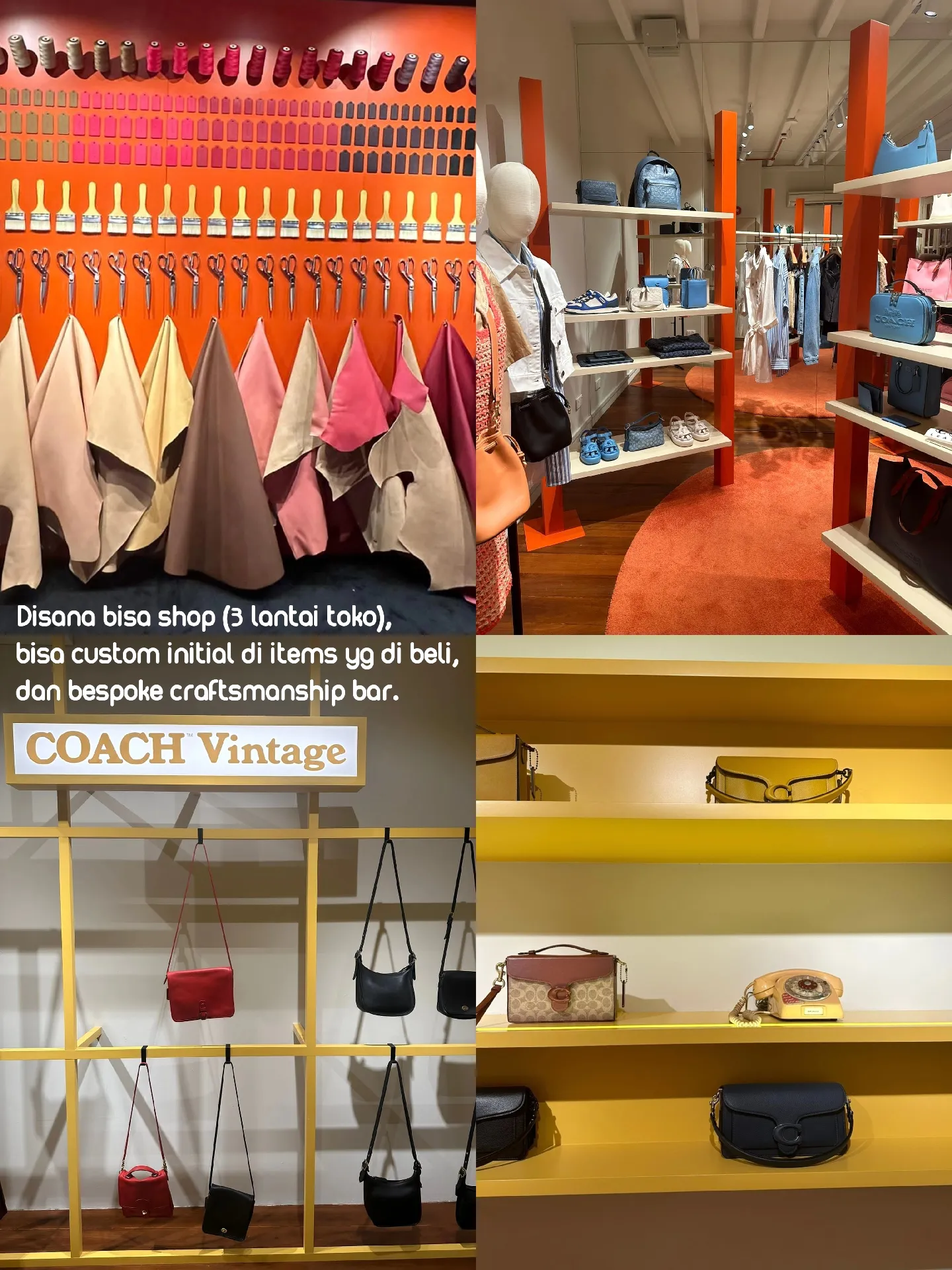 👜COACH CAFE pertama di dunia💕 | Galeri diposting oleh whatsoeva | Lemon8