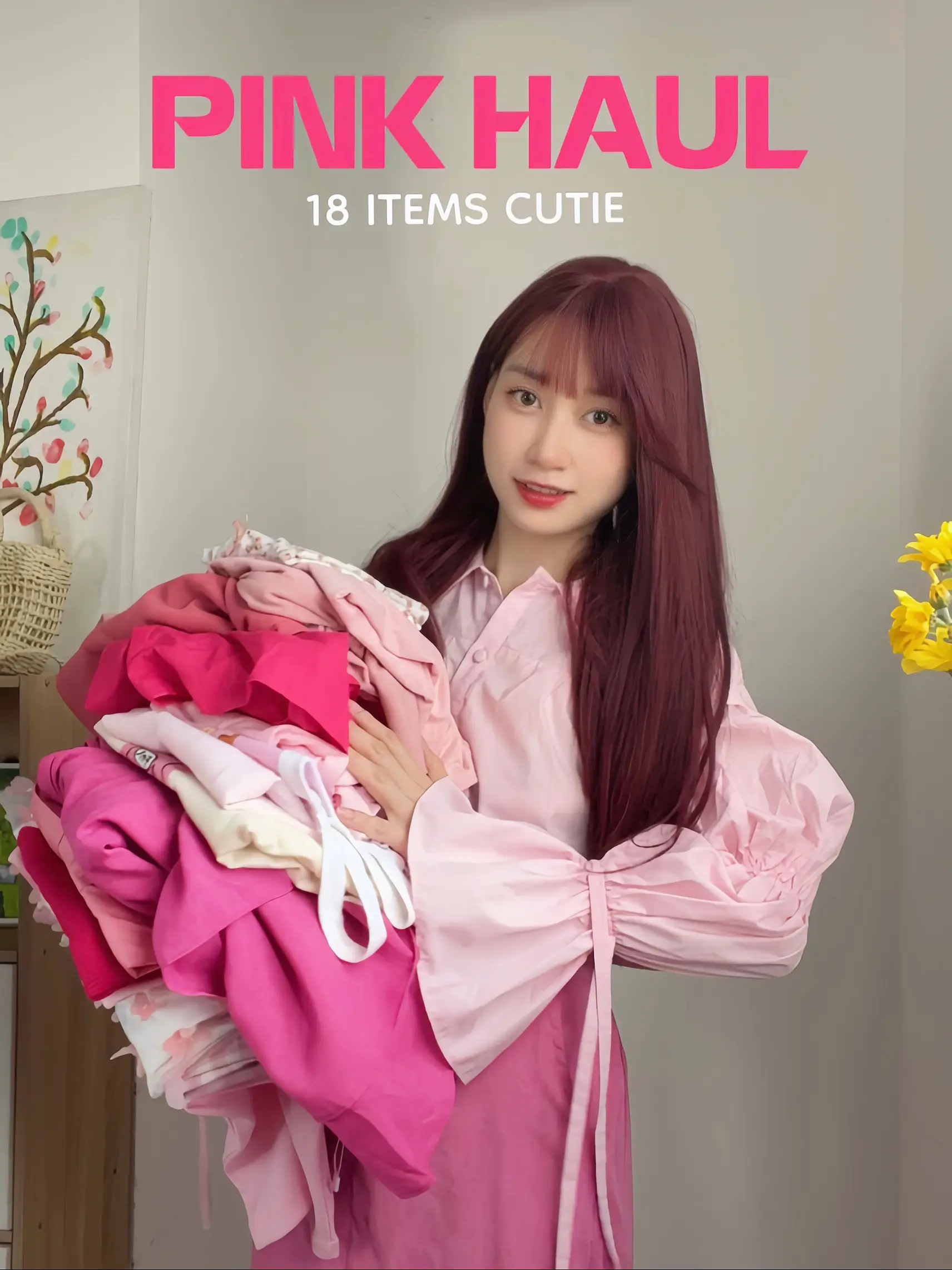 Pink Haul 🩷 18 Items cutie | Video do Dìn 1m60 đăng | Lemon8