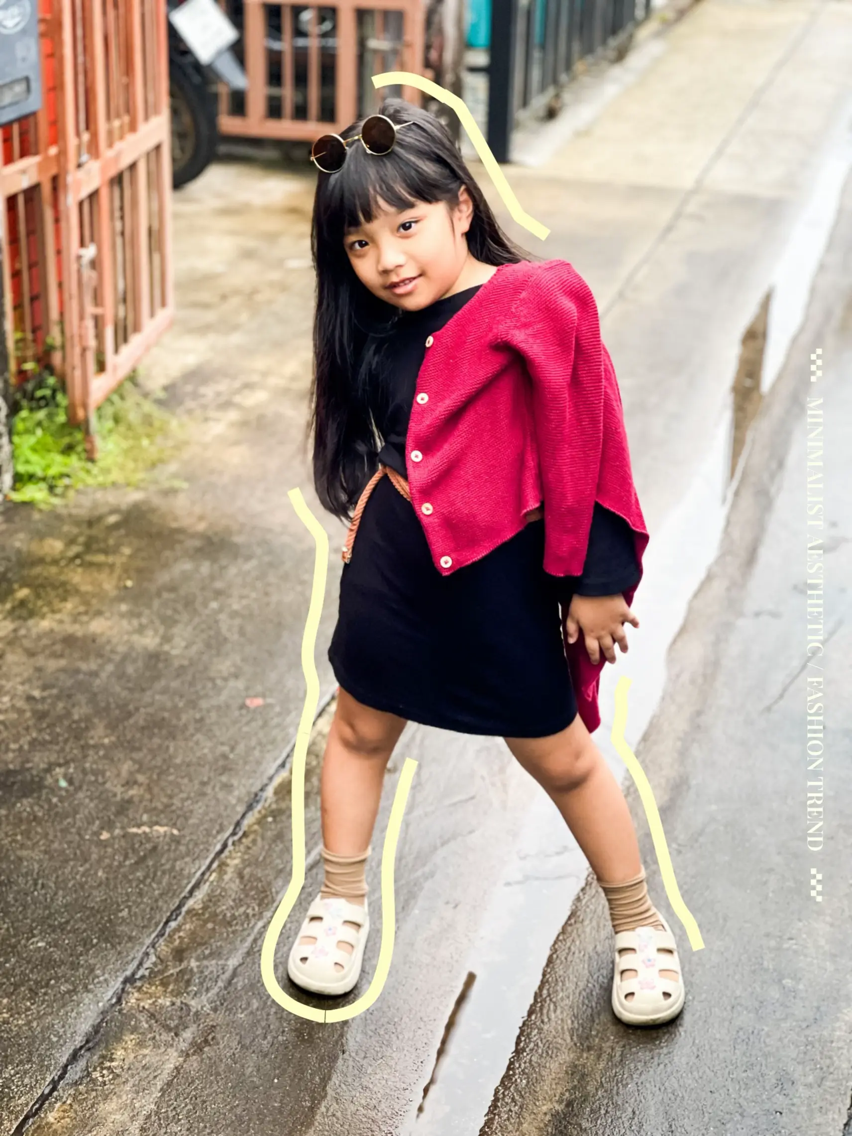 Cozy dress, black-red tone | Gallery posted by Msdear Mee | Lemon8