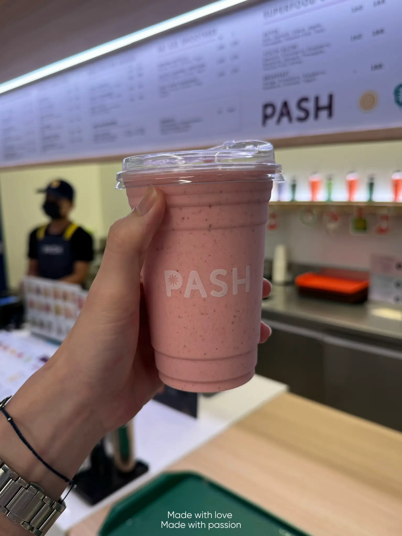 PASH Juice 🍓 สายเฮลตี้ ห้ามพลาด!! | แกลเลอรีที่โพสต์โดย 12.prachara | Lemon8