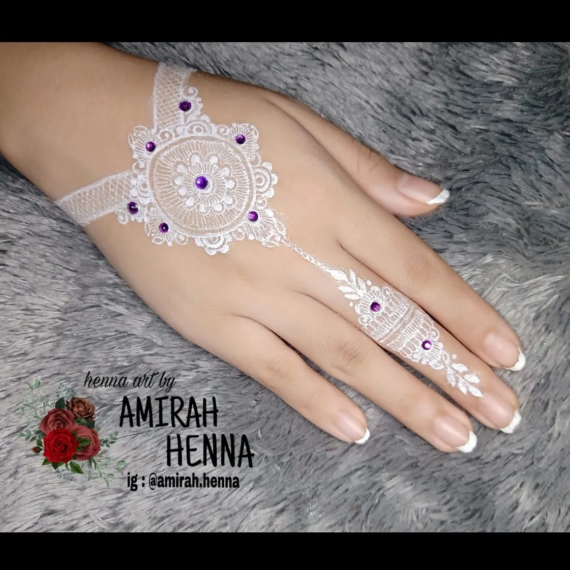 white henna henna by amirah | Galeri diposting oleh amirah henna | Lemon8