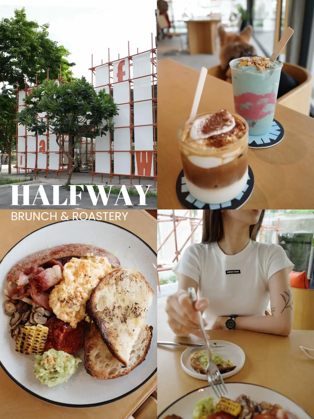 คาเฟ่ BRUNCH เก๋ๆ เปิดใหม่ย่านสาทร ☕️ | แกลเลอรีที่โพสต์โดย CousCousAtelier | Lemon8