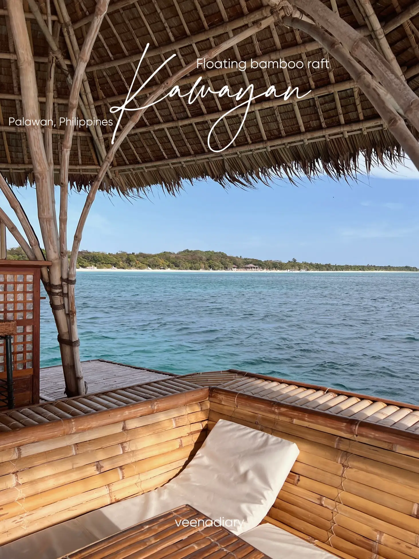 Floating Bamboo Raft in the Middle of the Sea Amanpulo | Gallery posted ...
