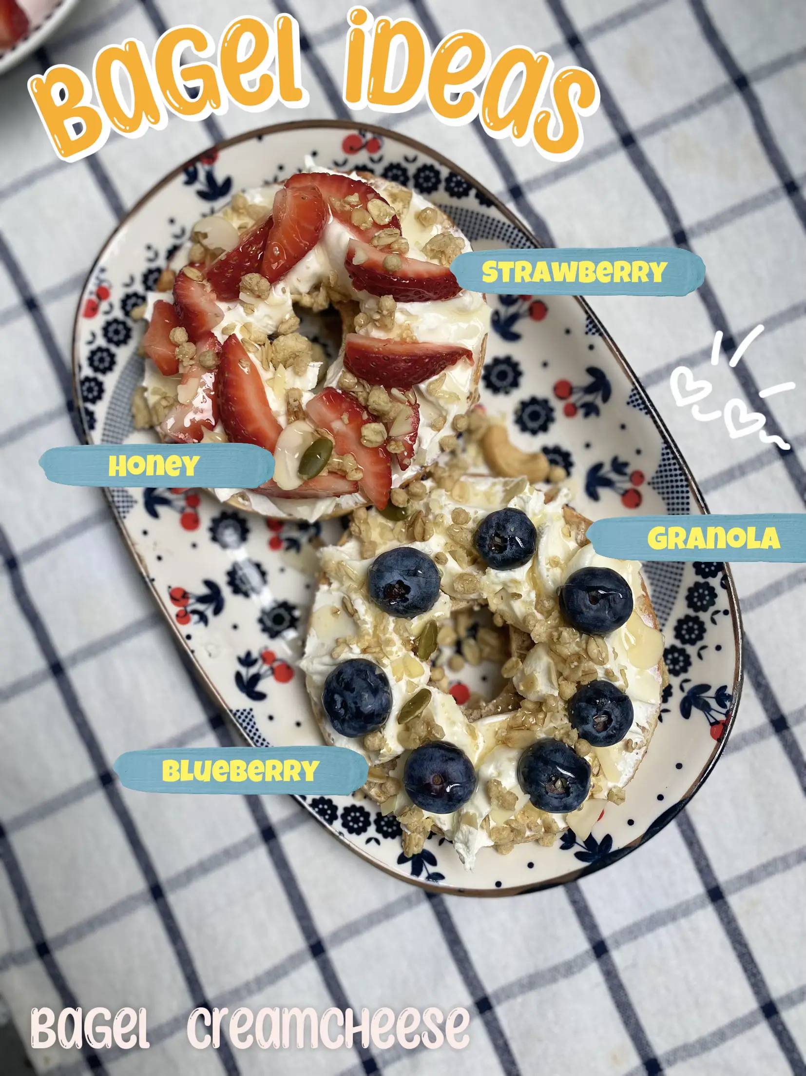 เบเกิลครีมชีสBagel | แกลเลอรีที่โพสต์โดย Cookedby.kwon | Lemon8