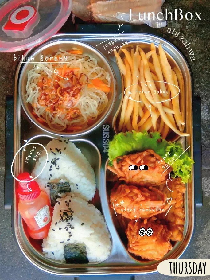 lunchbox abi zahwa | Gallery posted by afiyah | Lemon8