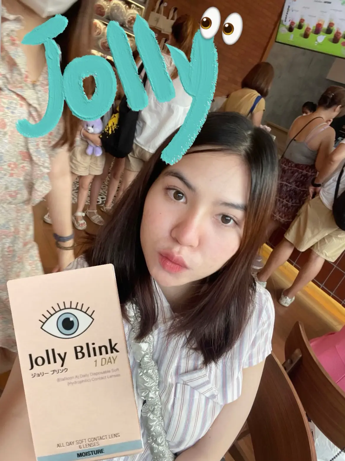 Jolly Blink คอนแทคเลนส์ลูกรัก💖 | แกลเลอรีที่โพสต์โดย Khongkwan | Lemon8
