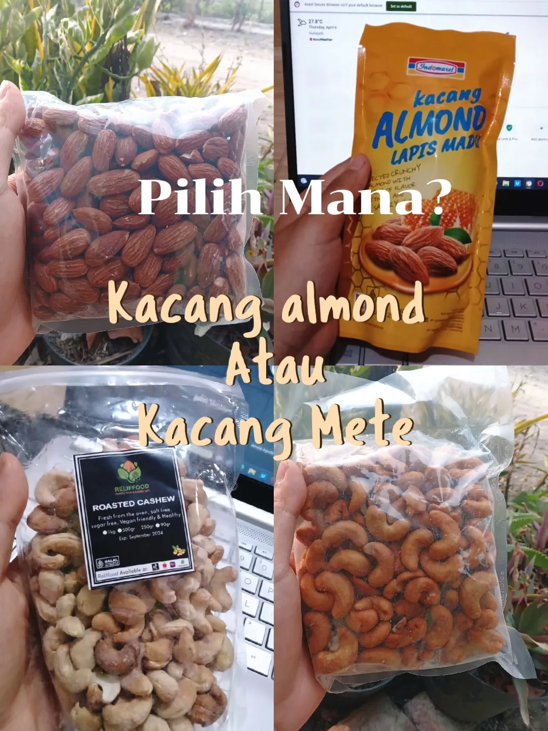 Kacang almond Atau Kacang Mete? | Galeri diposting oleh Epin Supini ...
