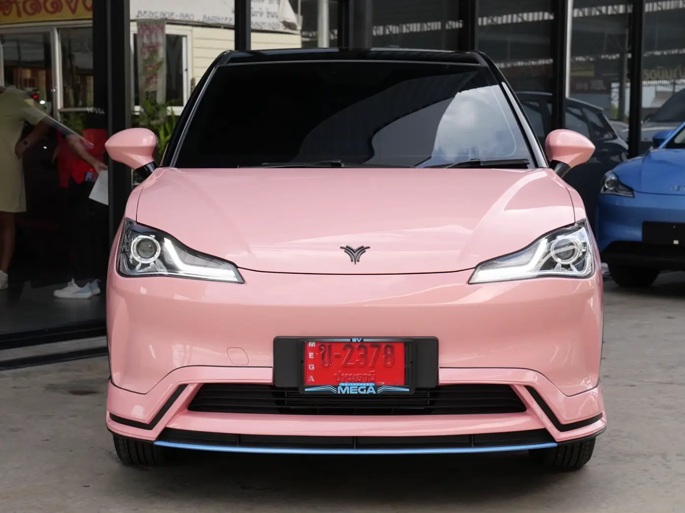 Neta V รถไฟฟ้า100% สีชมพู | แกลเลอรีที่โพสต์โดย Boat Sale Neta | Lemon8