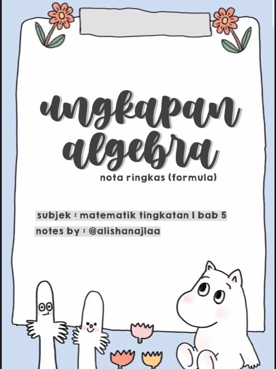 MATEMATIK TINGKATAN 1: UNGKAPAN ALGEBRA (BAB 5) | Galeri disiarkan oleh ...