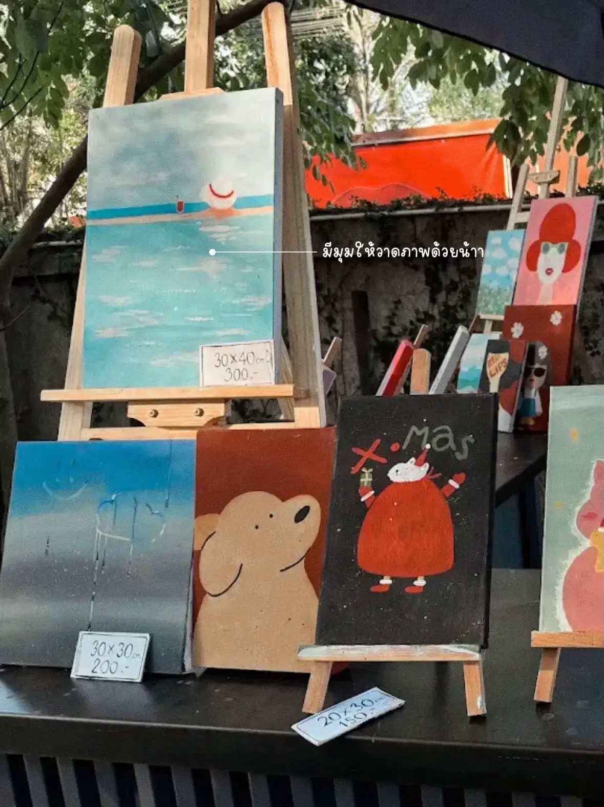 วาดรูป ชมงานศิลปะ ดื่มกาแฟ บรรยากาศดีๆ | แกลเลอรีที่โพสต์โดย Waran | Lemon8