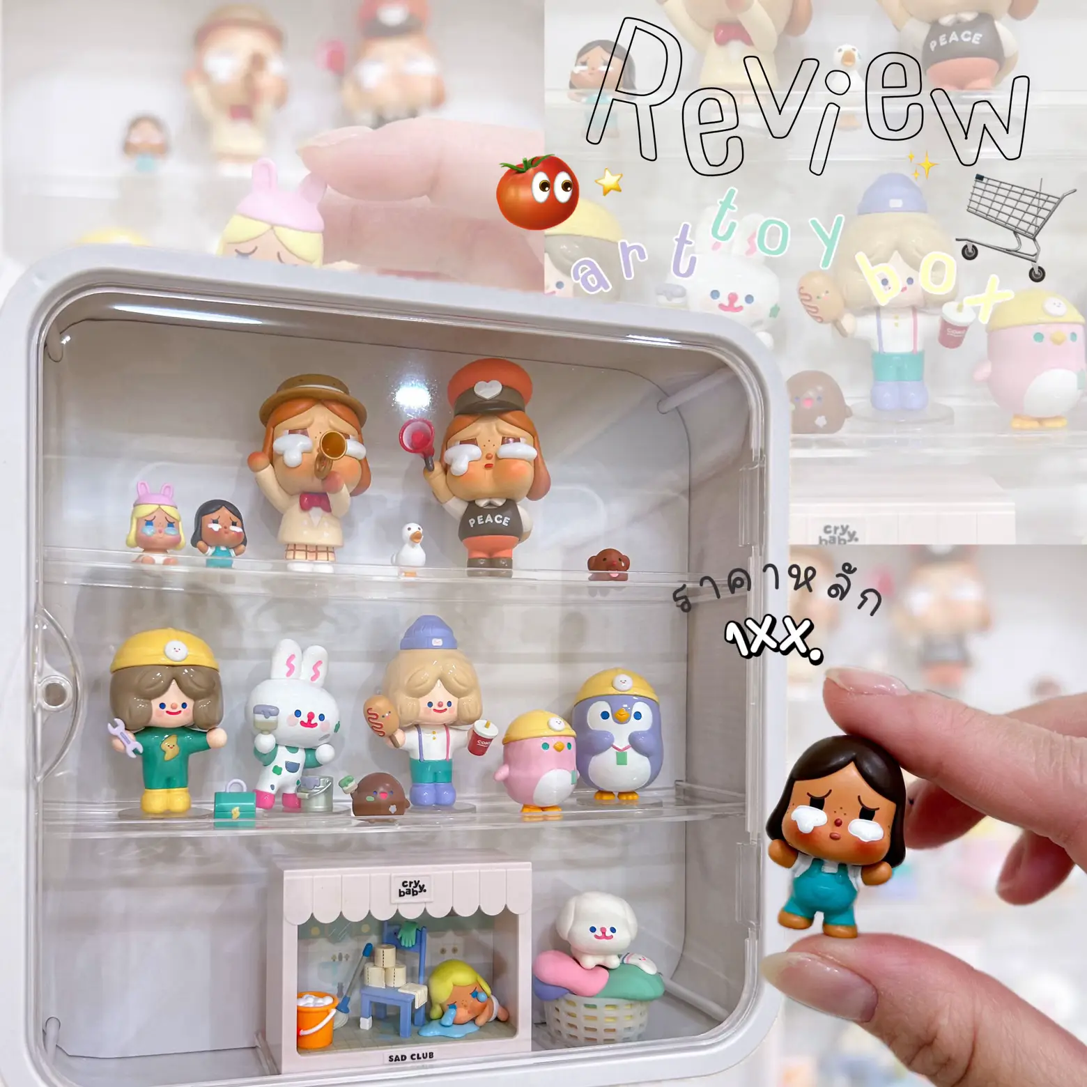 Review ตู้เก็บ arttoy 🎉🧸🪞 | แกลเลอรีที่โพสต์โดย fonfon.c🌧️ | Lemon8