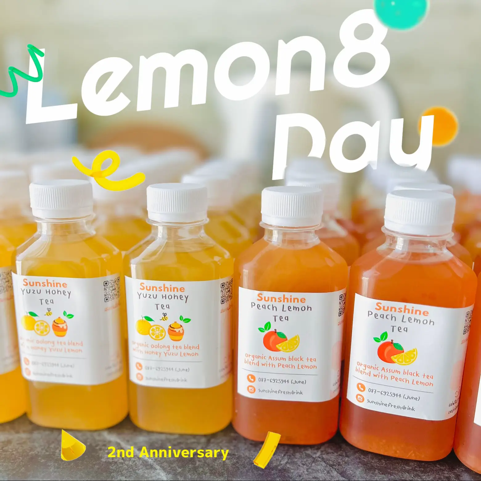 ชาผลไม้แสนอร่อย | แกลเลอรีที่โพสต์โดย Sunshine cafe | Lemon8