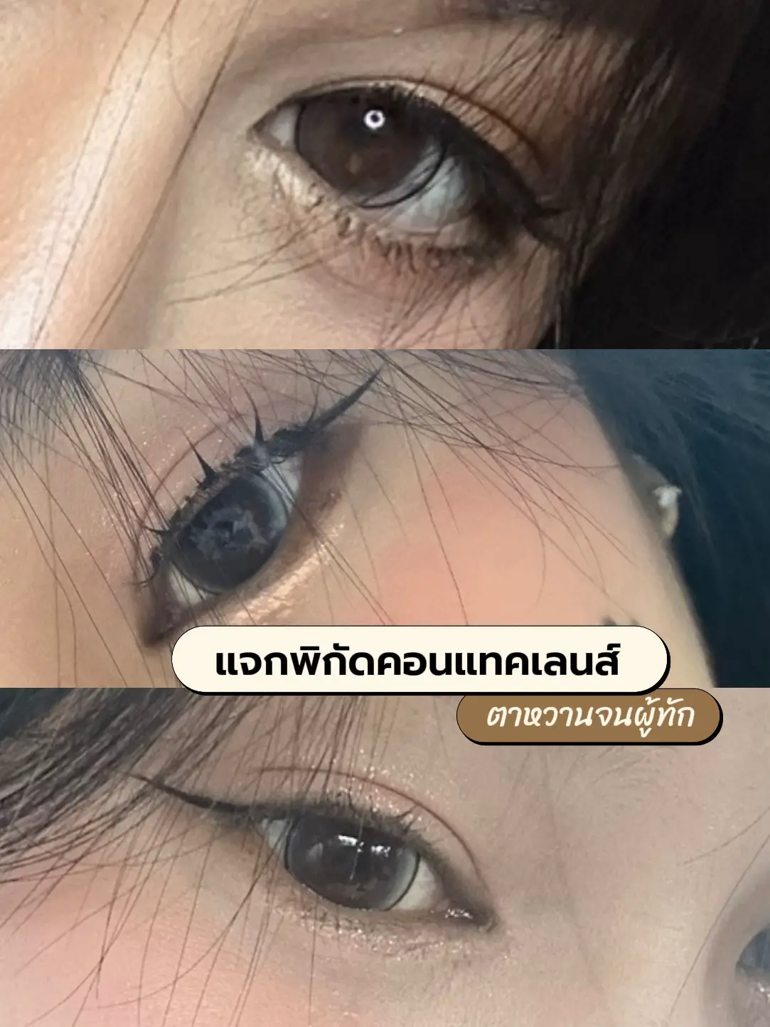 แจกพิกัดคอนแทคเลนส์ หวาน 3000% | แกลเลอรีที่โพสต์โดย Phing.ntwd | Lemon8