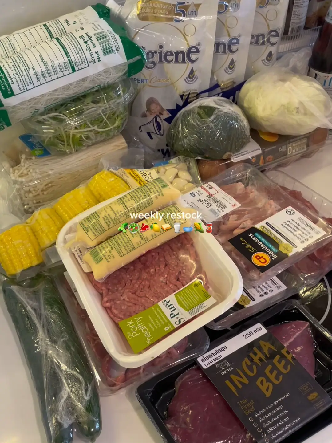 Weekly restock🥒🥗🥩🥣🍋🥫 | วิดีโอที่เผยแพร่โดย Ners’s Vibe | Lemon8
