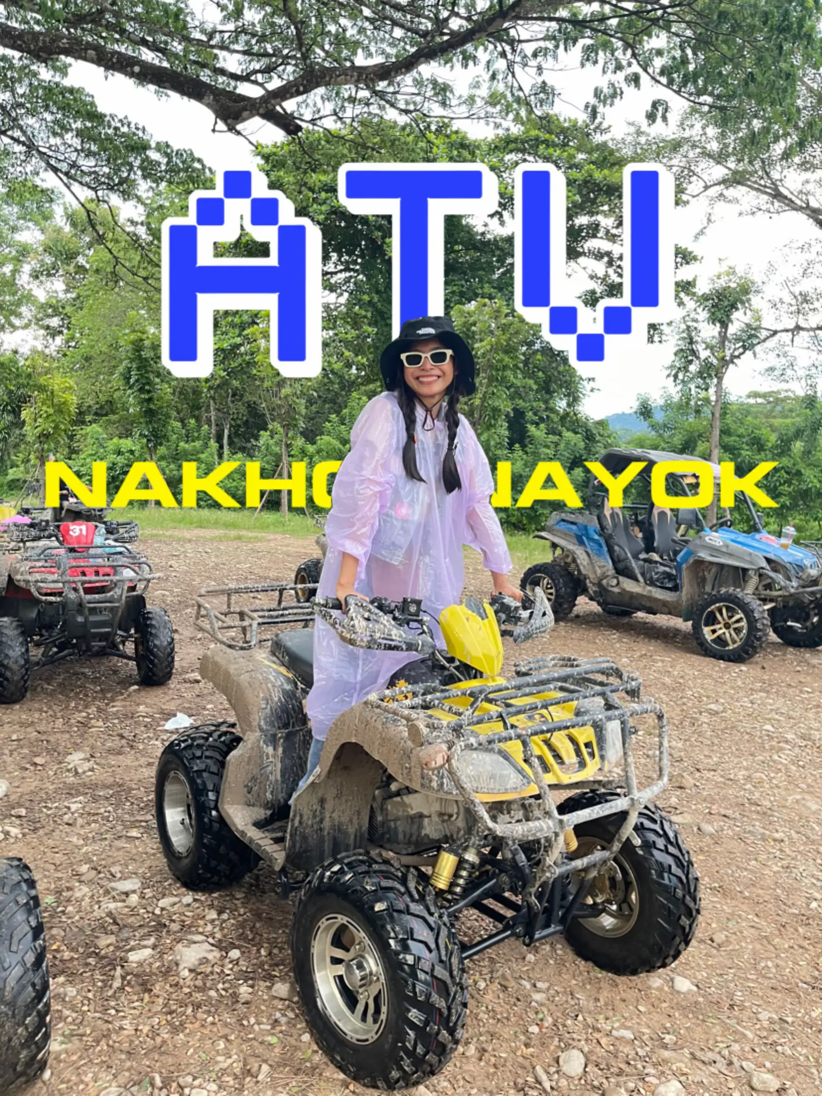 ขี่ ATV กิจกรรมสุดมันส์ ที่นครนายกกันนน | แกลเลอรีที่โพสต์โดย Parewawo | Lemon8