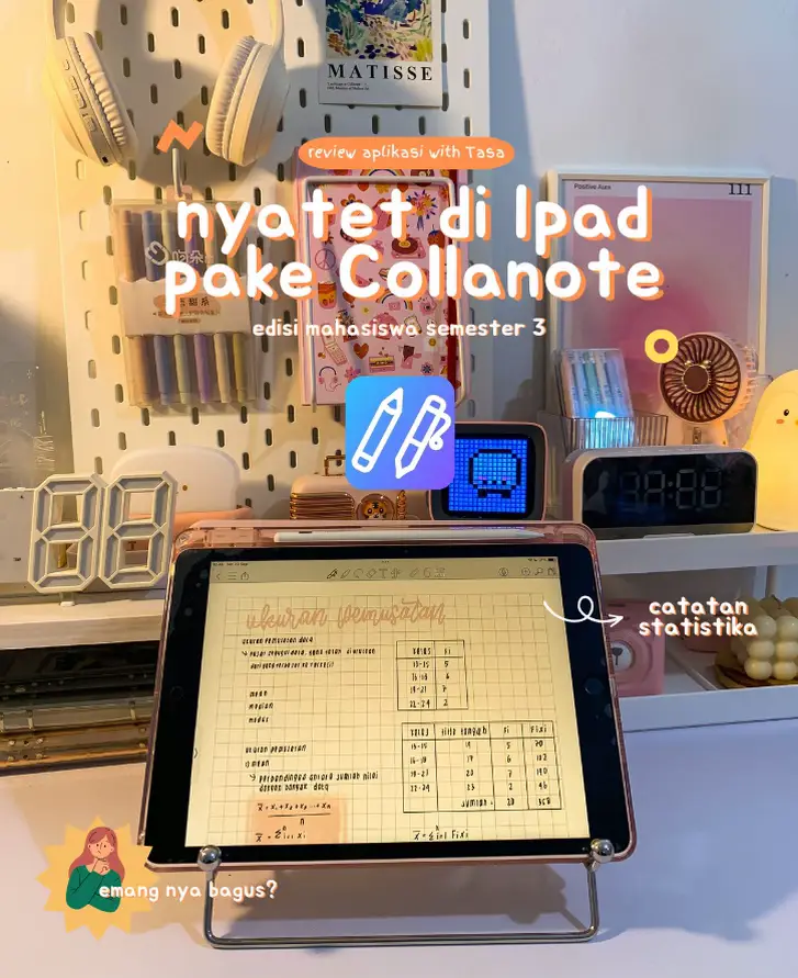 Nyatet di Ipad pake CollaNote untuk mahasiswa 🫶🏻 | Galeri diposting ...