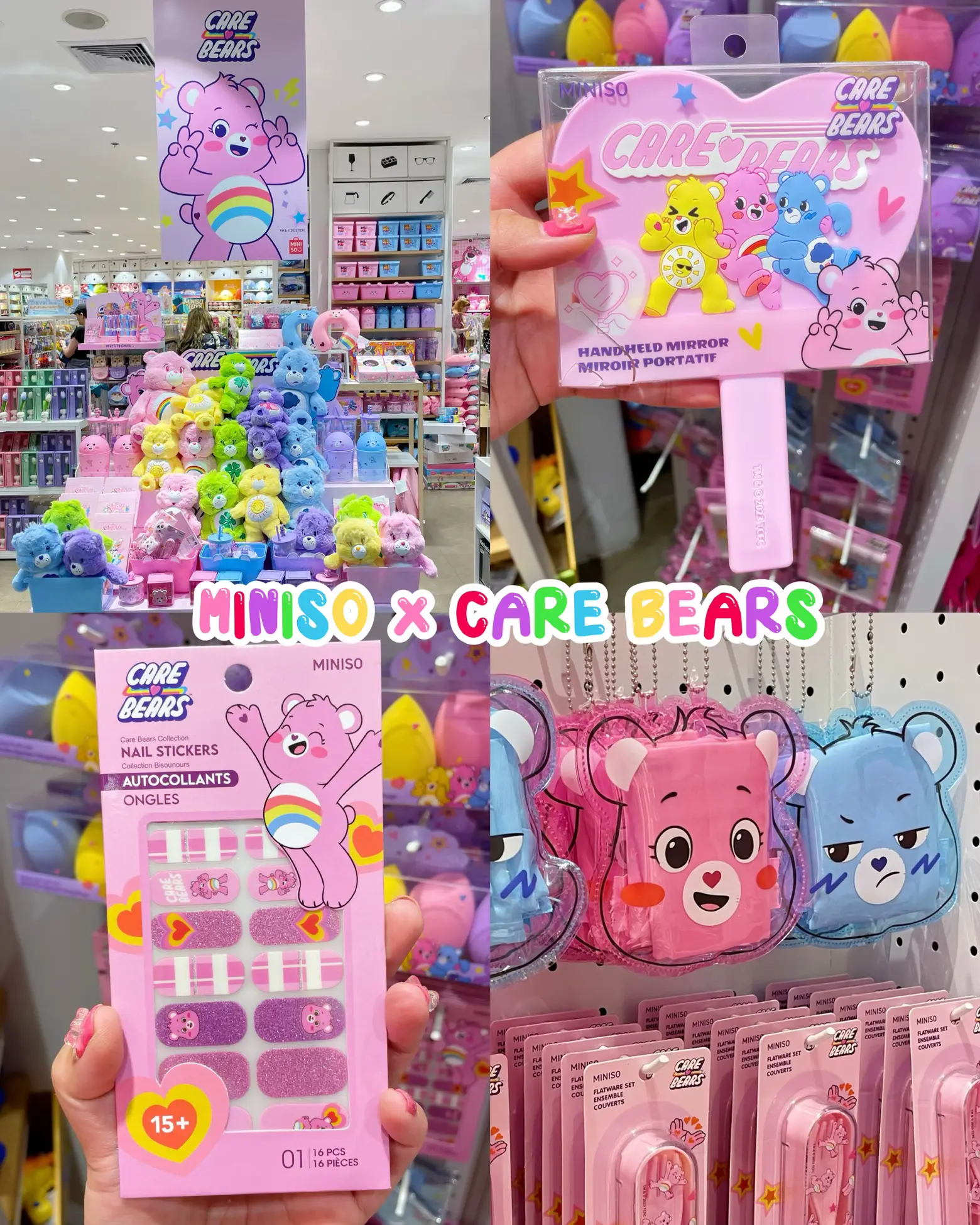 ไปส่อง Miniso x Care Bears มาแล้วทำถึง!!! | แกลเลอรีที่โพสต์โดย อเวจีสี ...